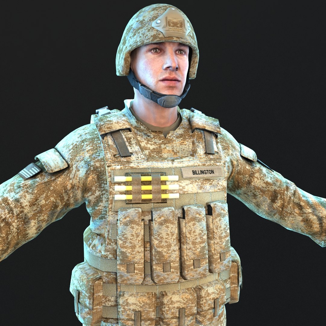 Soldier 2019 3D Model - TurboSquid 1411340