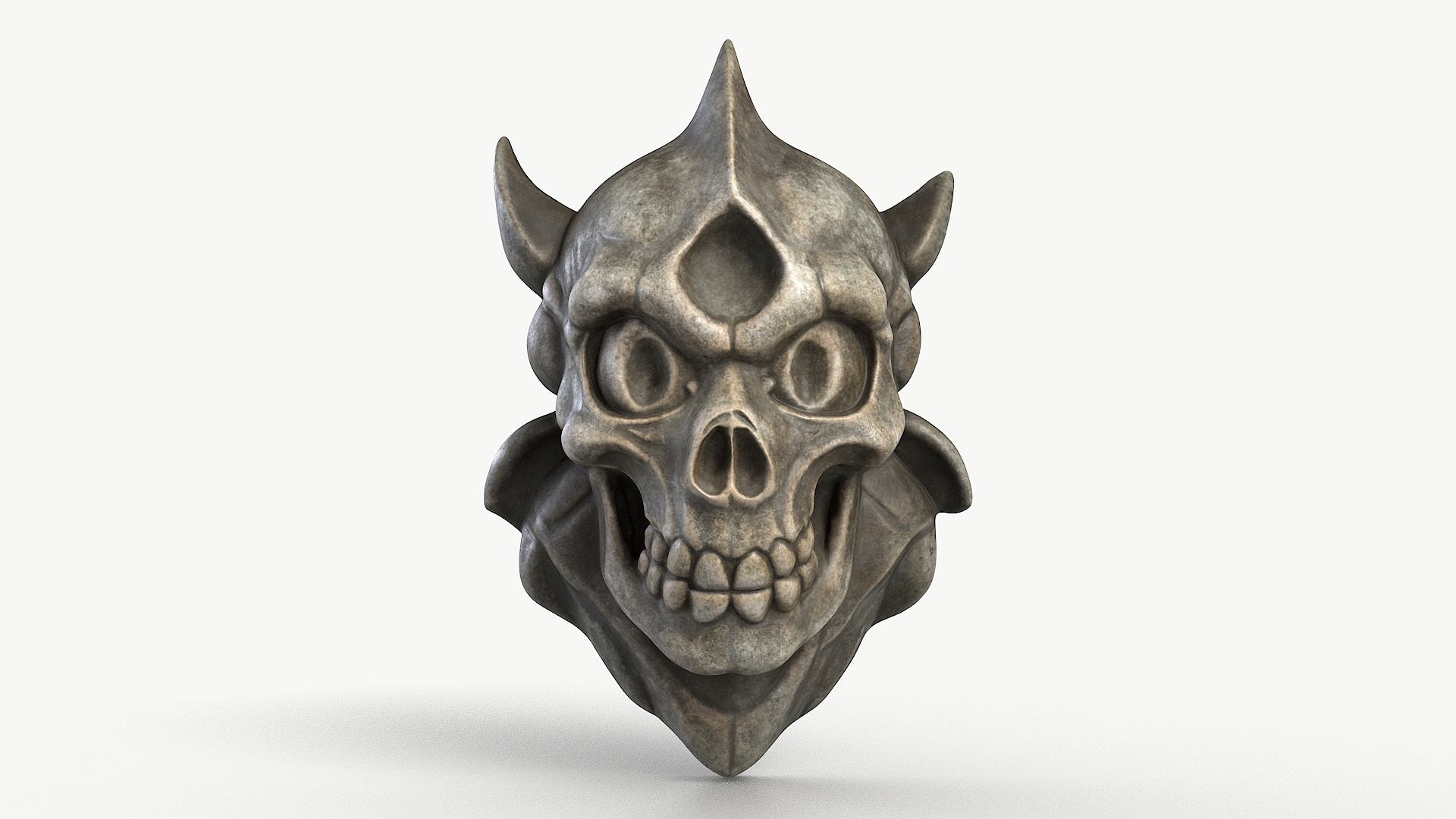 Skull 48 Textured 3D - TurboSquid 2308307
