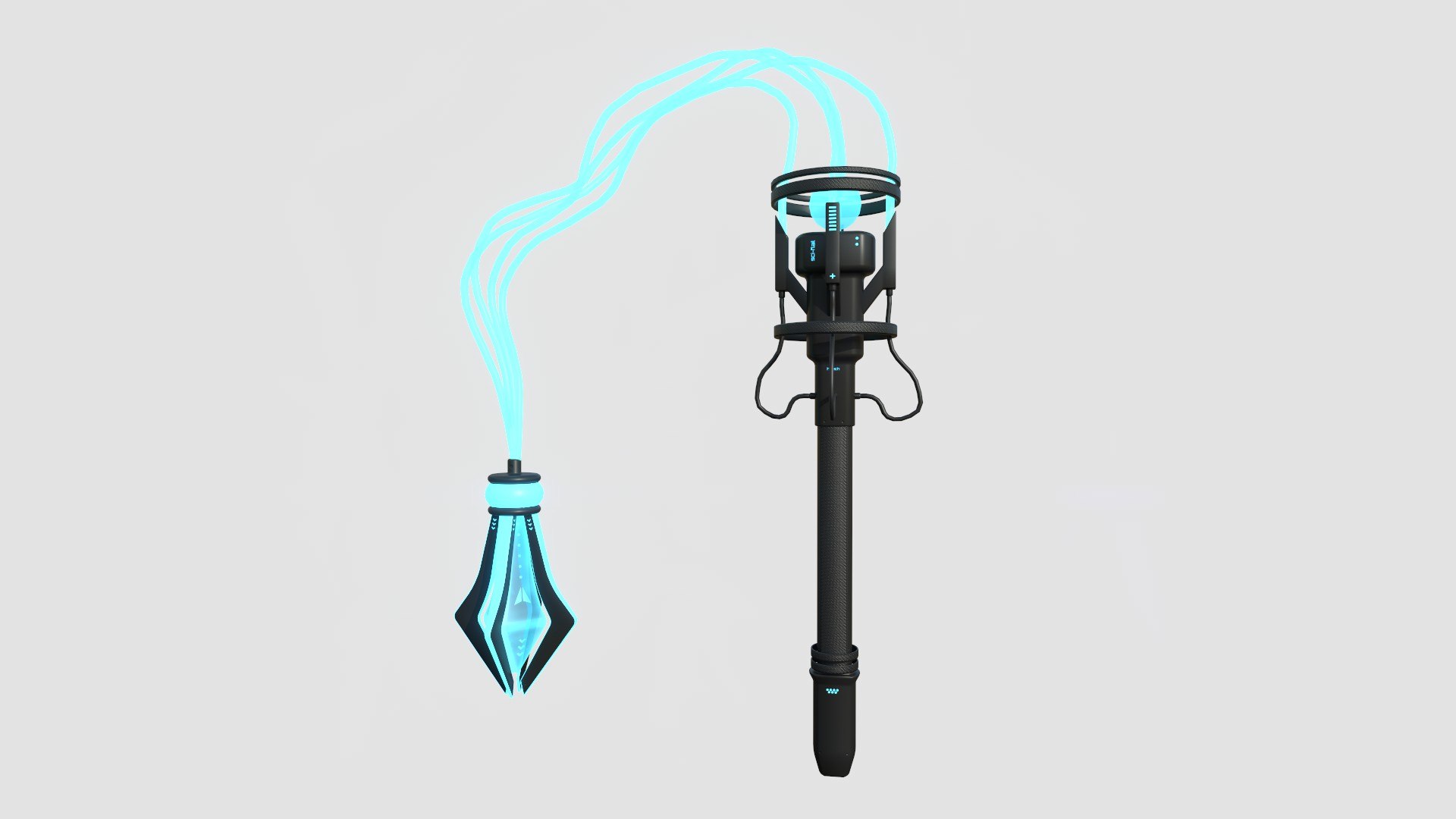 10 SciFi Flails A Collection - Sci Fi Weapon Design 3D model ...