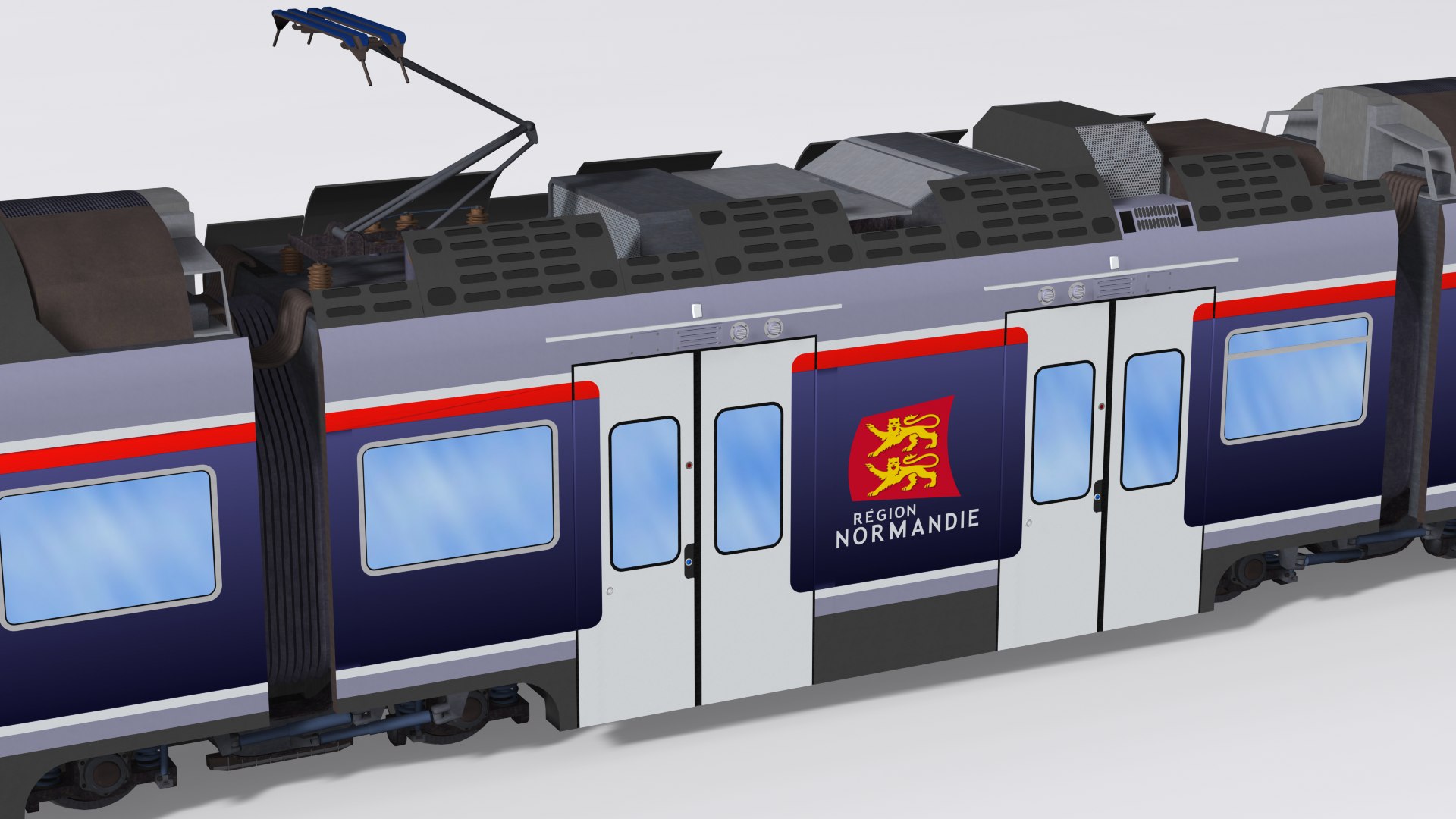Sncf Alstom Omneo Class Z 56600 Regio 2n Doublefloor Electric Passenger ...