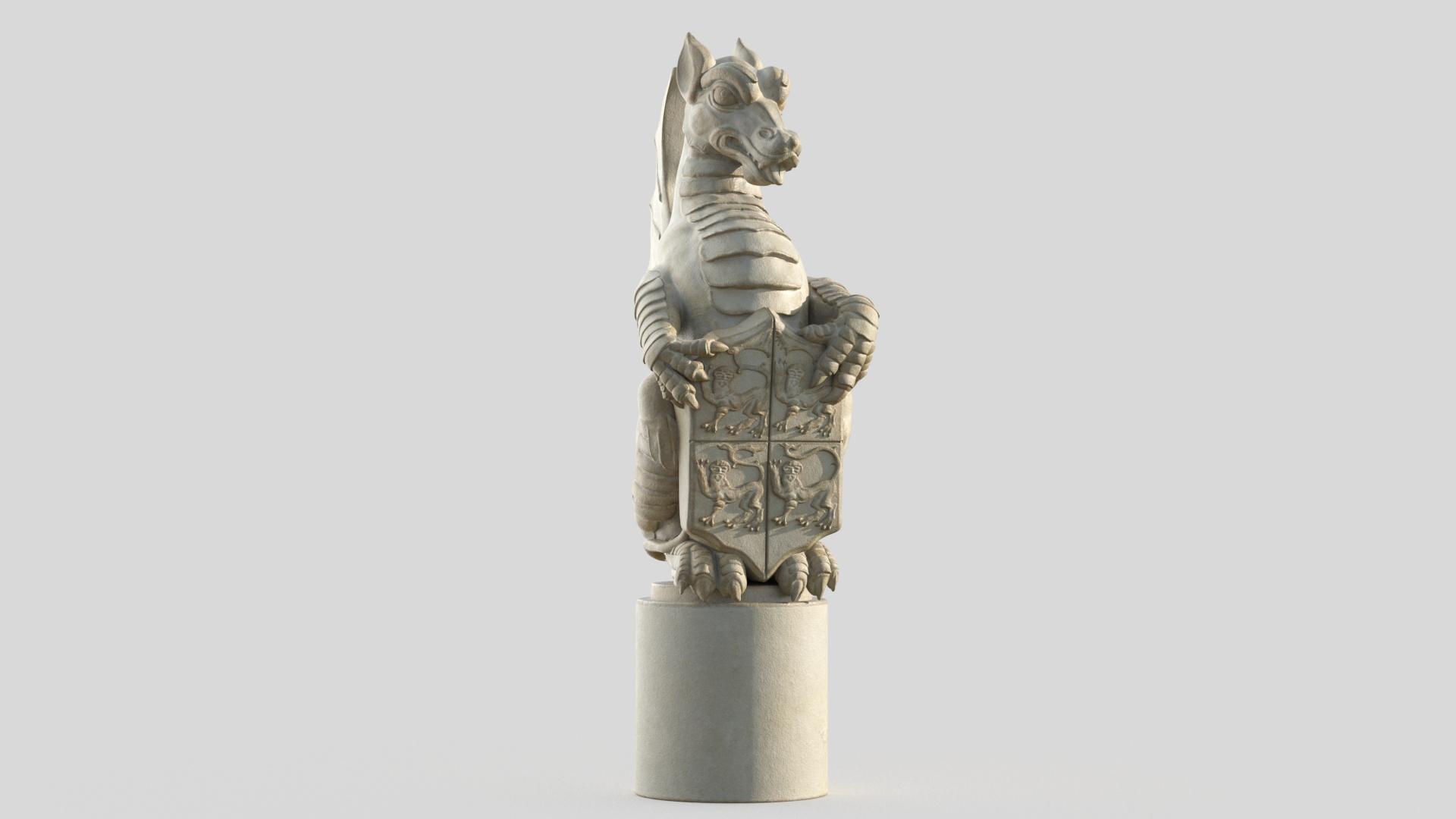 3D Queen Beasts Model - TurboSquid 2271809