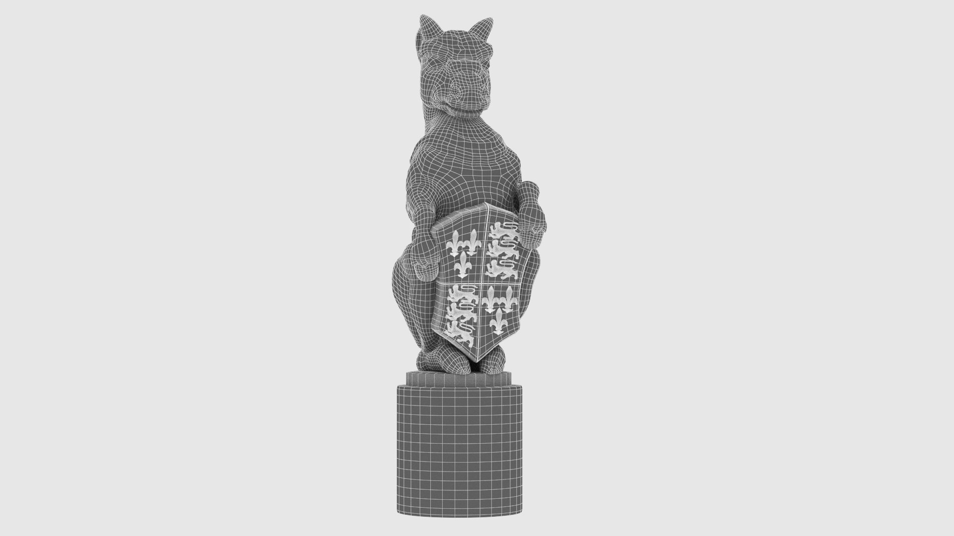 3D Queen Beasts Model - TurboSquid 2271809