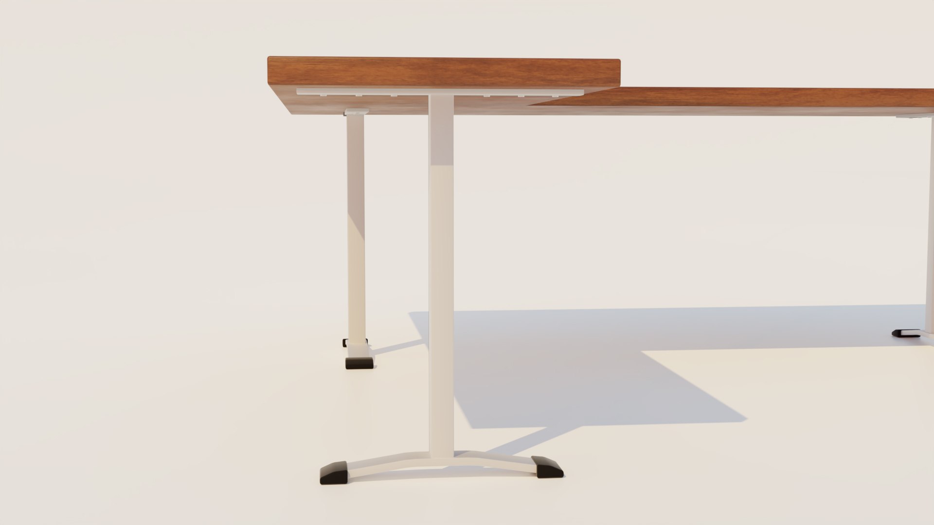 3D Desk Blender Wood Model - TurboSquid 1506757