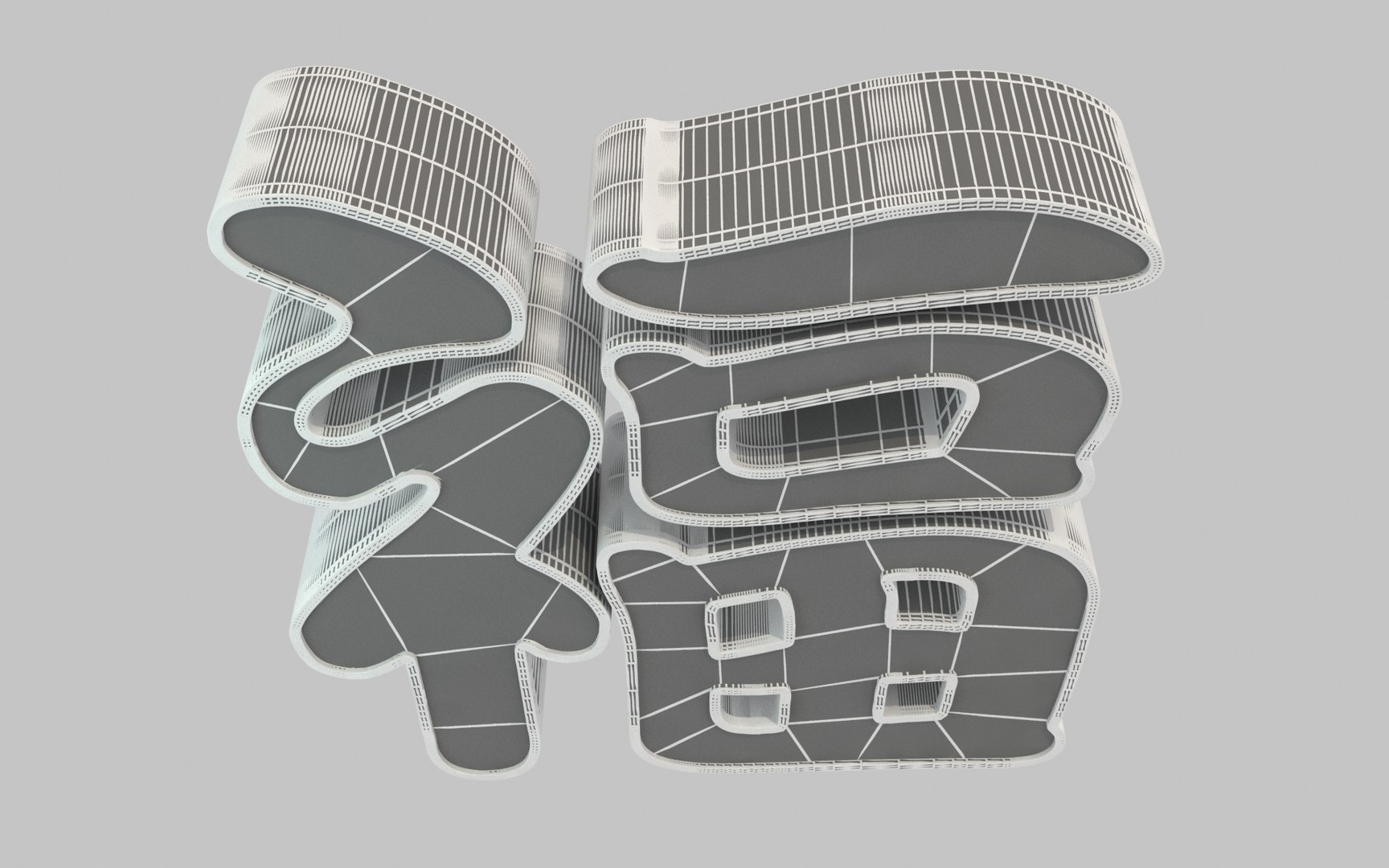 Chinese New Year Lucky Fu 3D model - TurboSquid 1828943