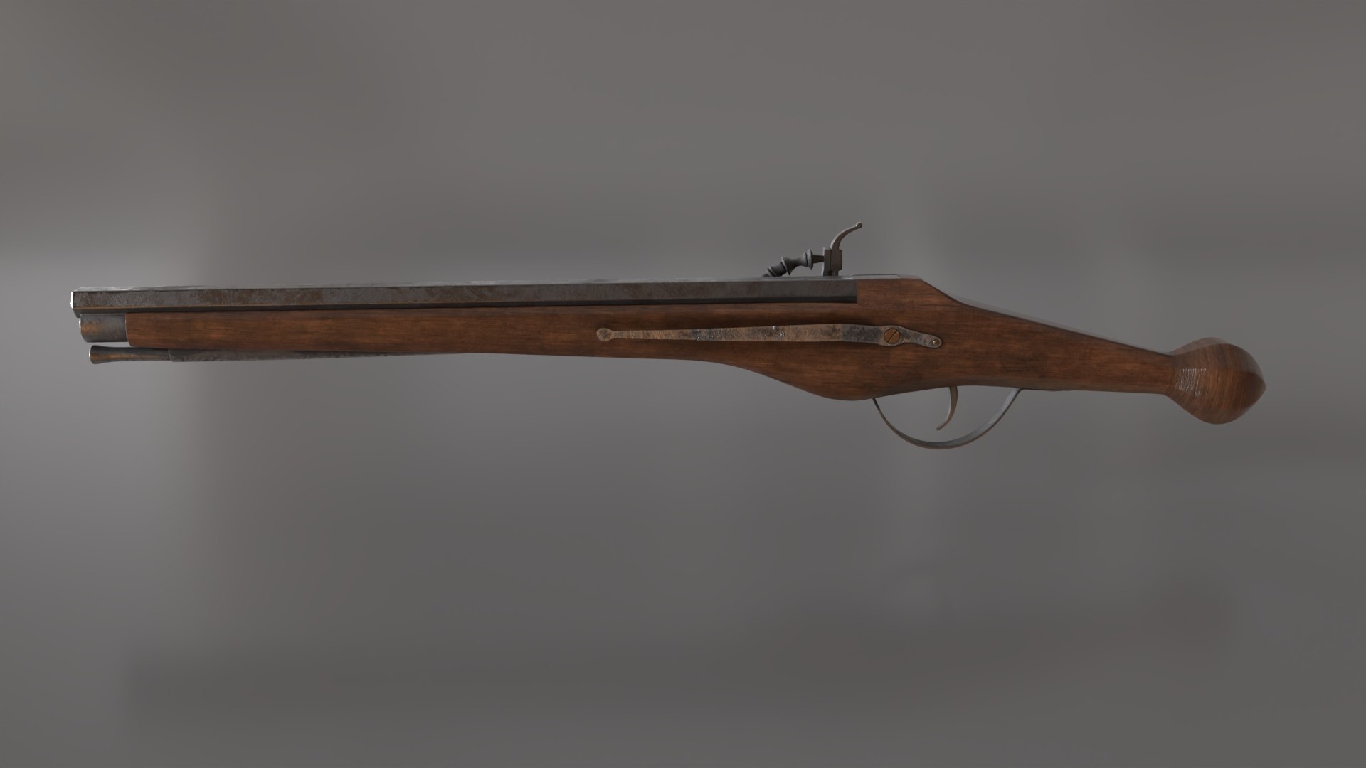 Wooden Rifle 3D Model - TurboSquid 2428492