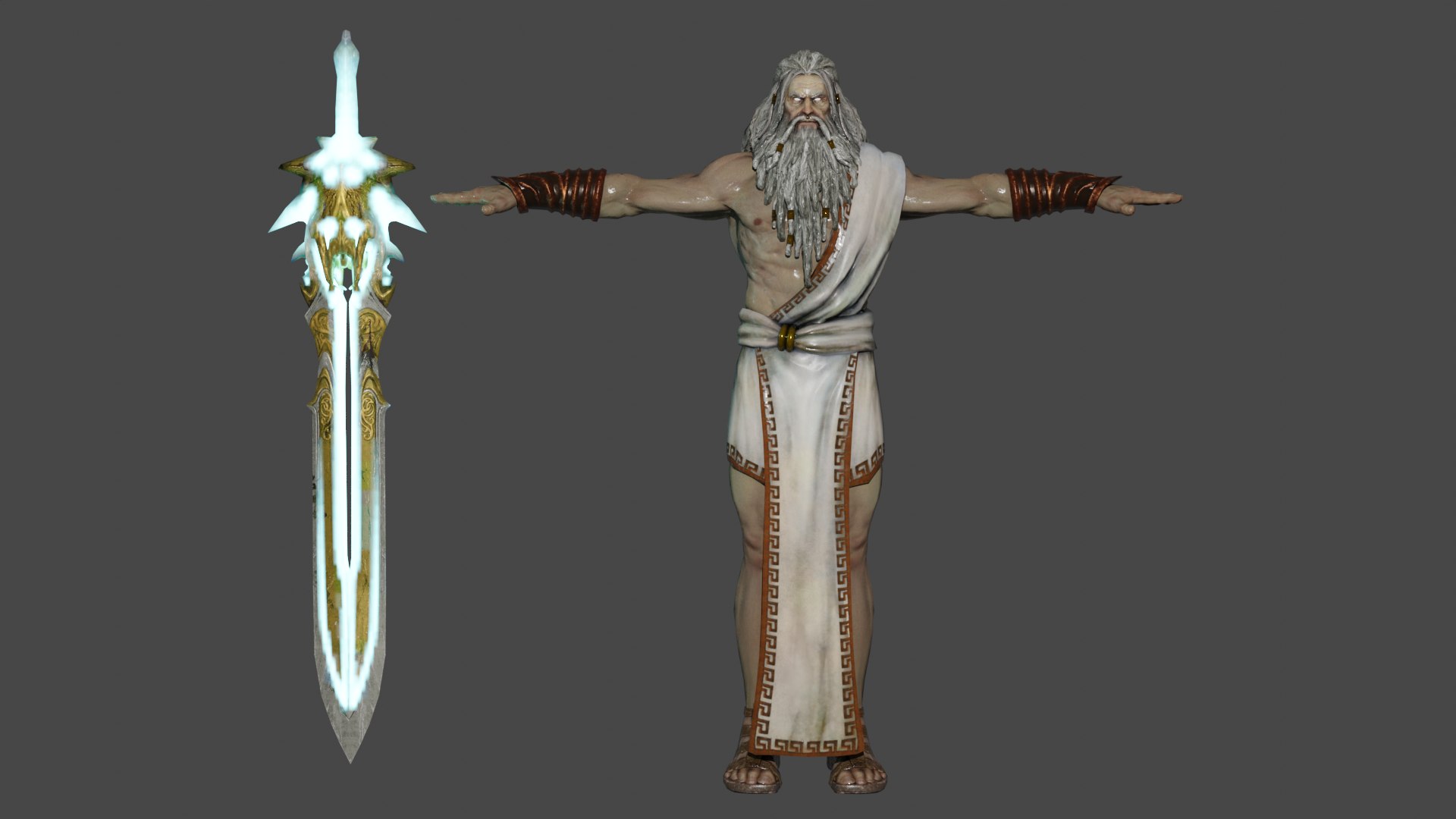 Zeus Model Turbosquid 2153255