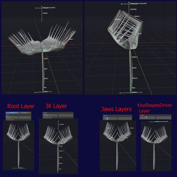 3D model Venus Fly-Trap Rigged - TurboSquid 1915883