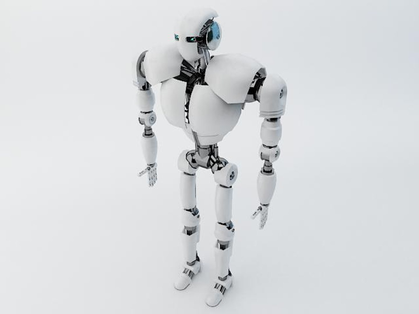 robot z300 improved version 3d model