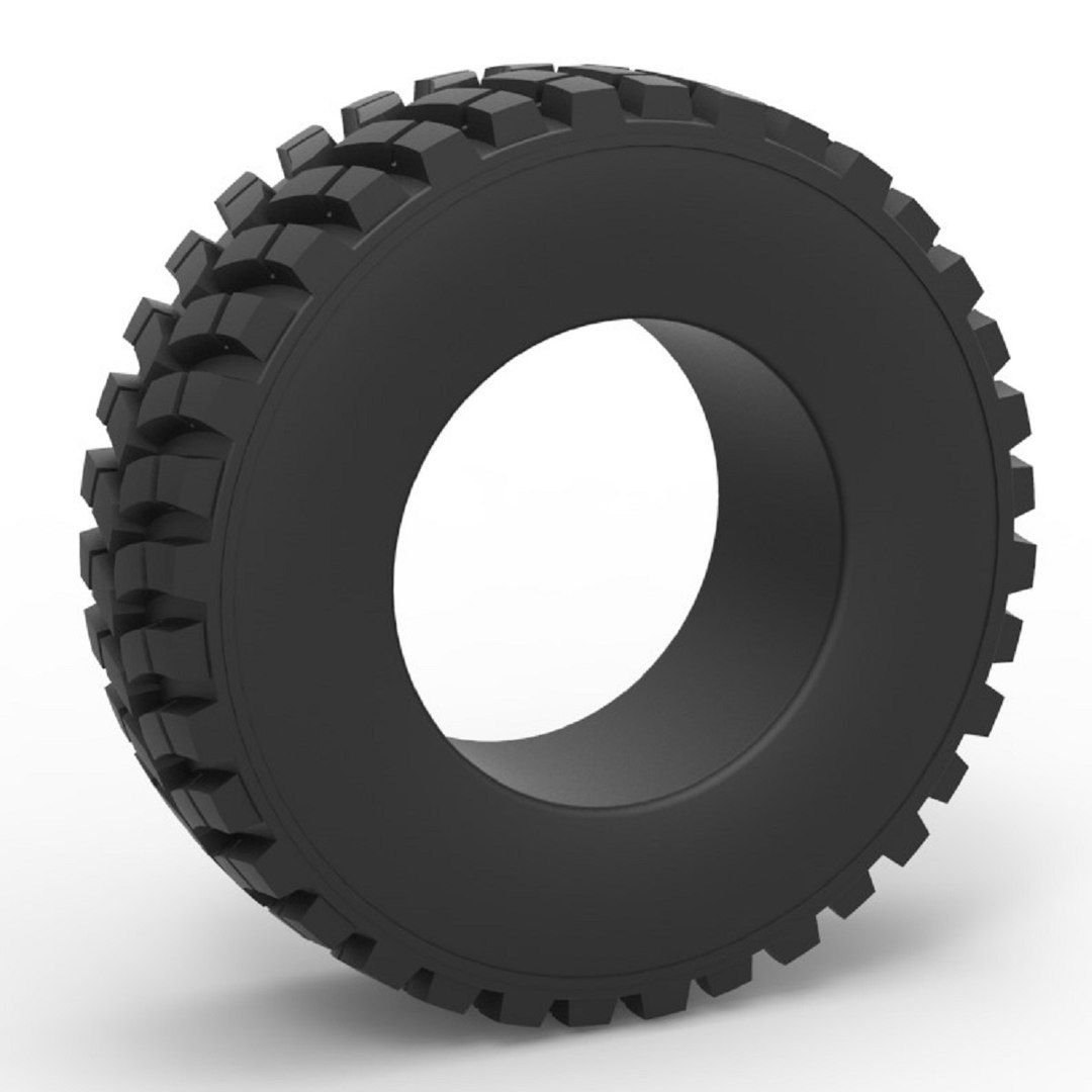 Diecast Tractor Tire 8 Scale 1 To 25 3D Model - TurboSquid 1928032
