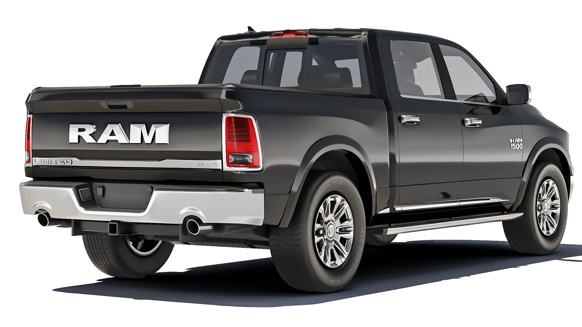 3D Model RAM 1500 Laramie Limited 2015 - TurboSquid 2218908