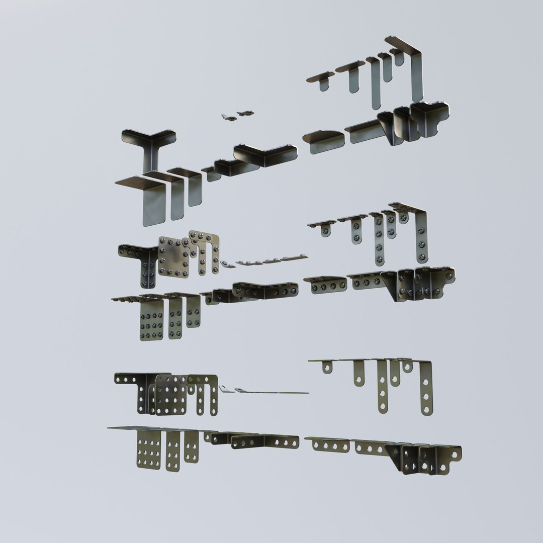 Free 3D Metal Corners Model - TurboSquid 1955258