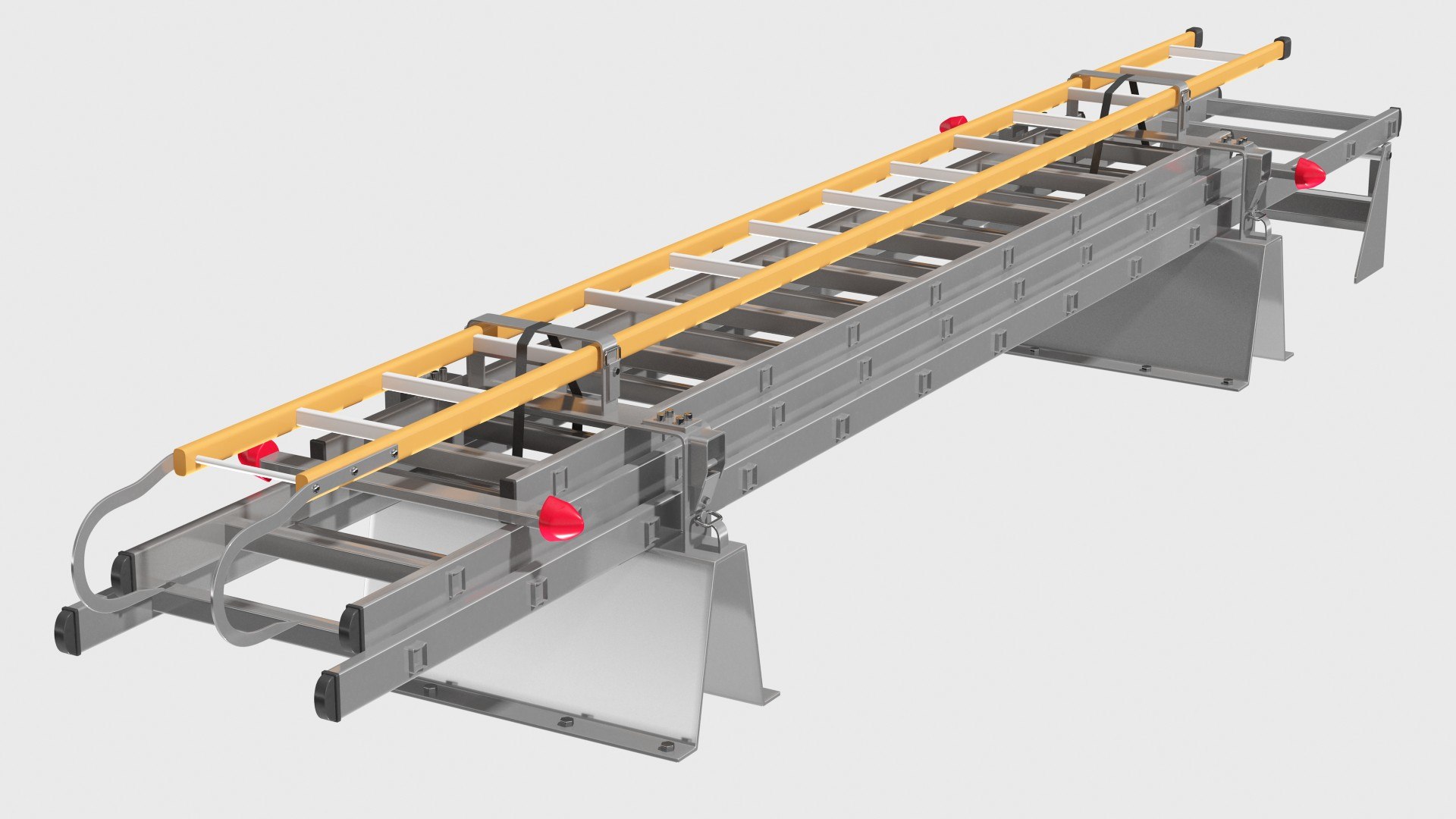 3D Folded Ladder Model - TurboSquid 1681329