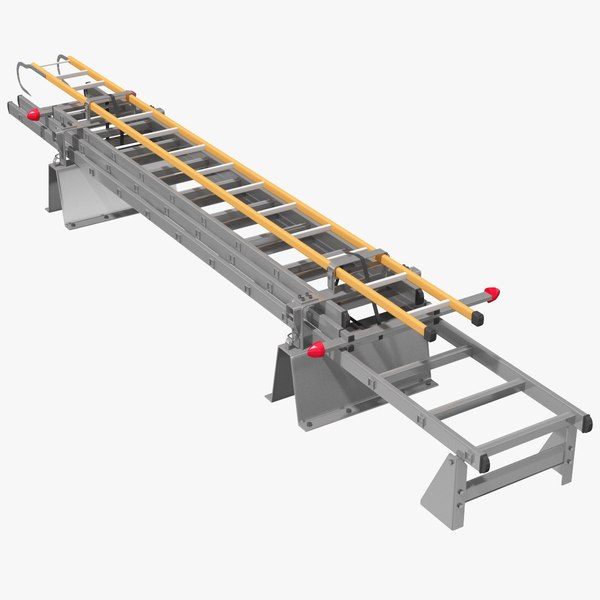 3D folded ladder model - TurboSquid 1681329