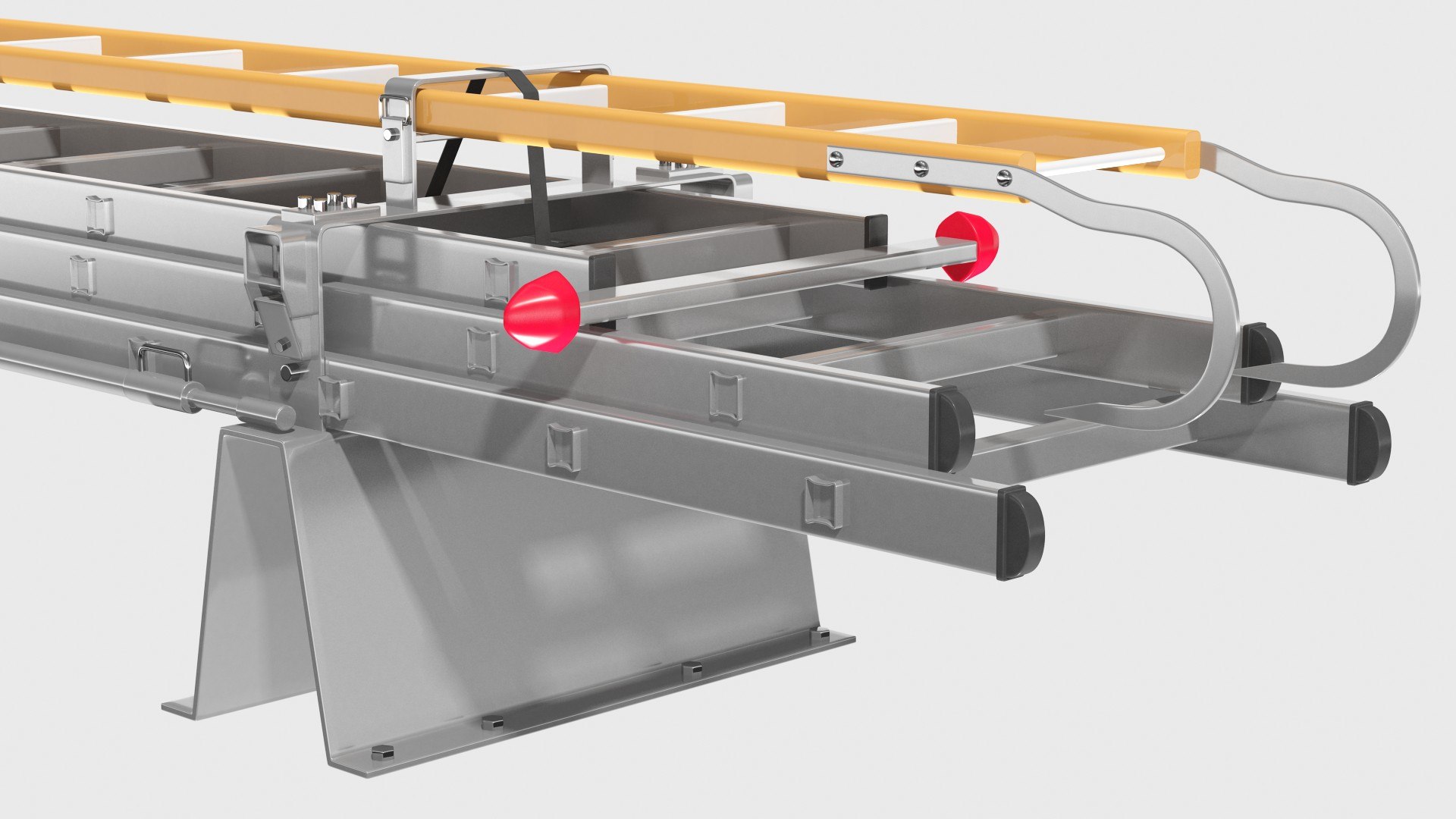 3D Folded Ladder Model - TurboSquid 1681329