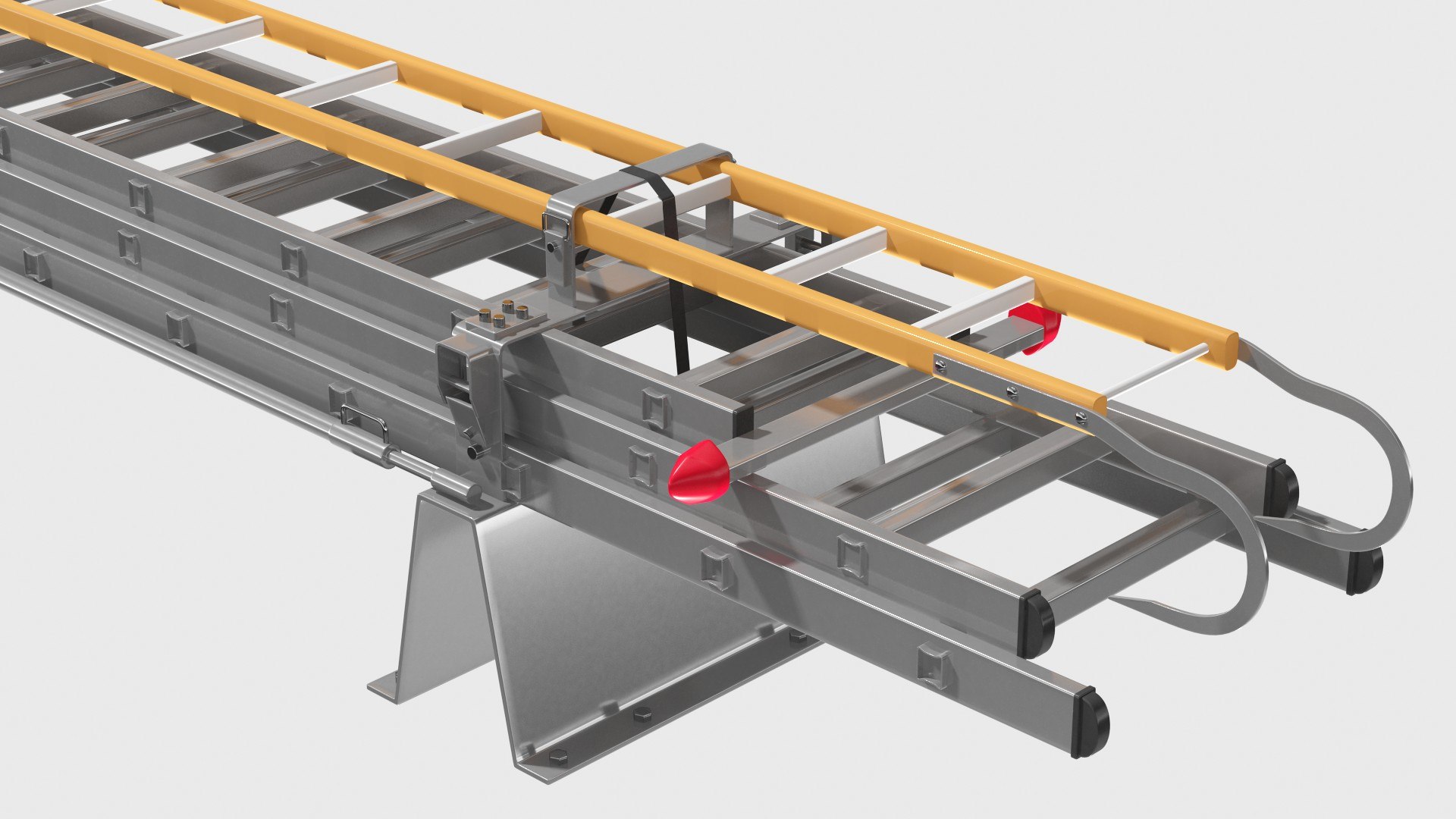 3D Folded Ladder Model - TurboSquid 1681329