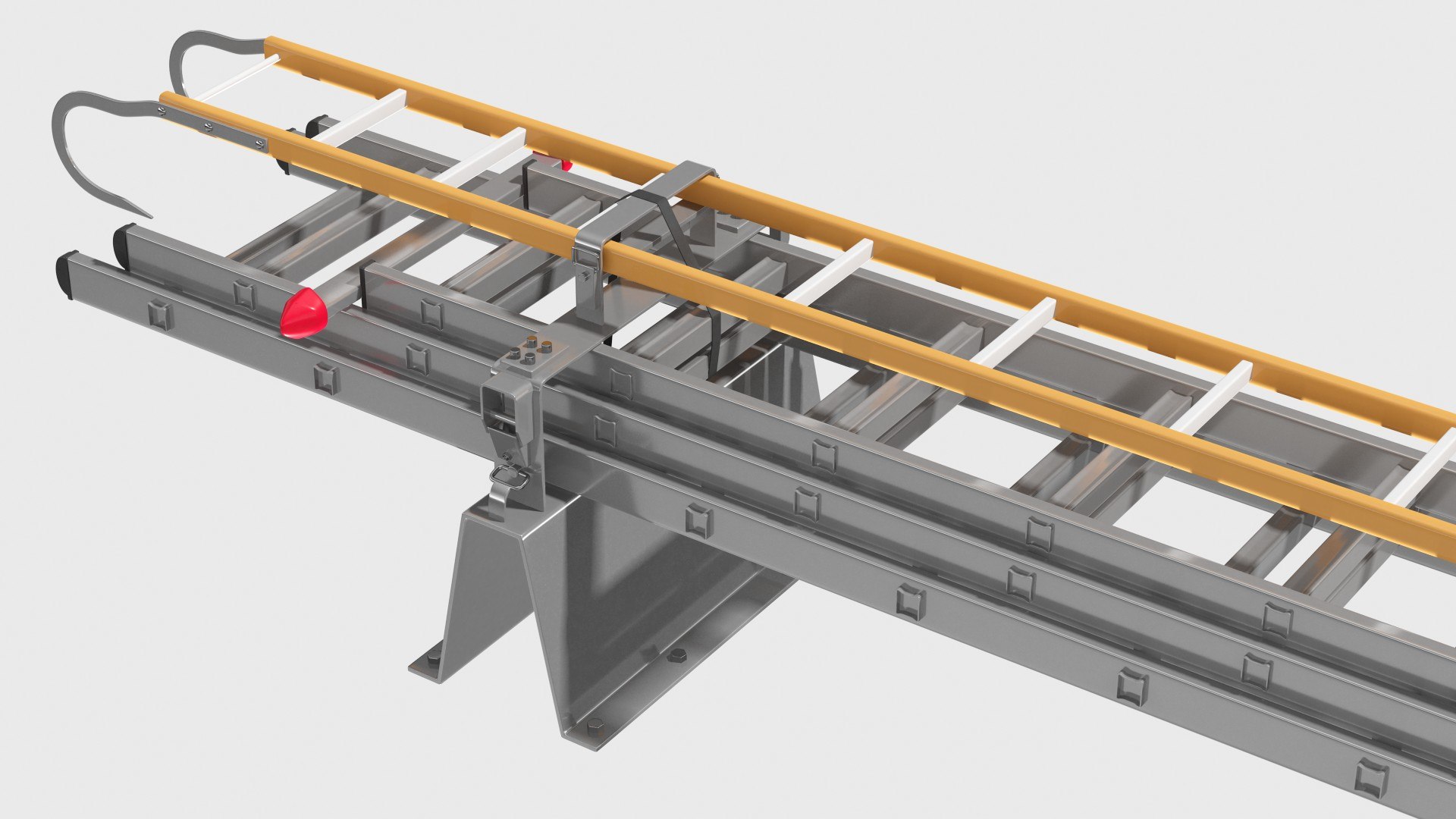 3D Folded Ladder Model - TurboSquid 1681329
