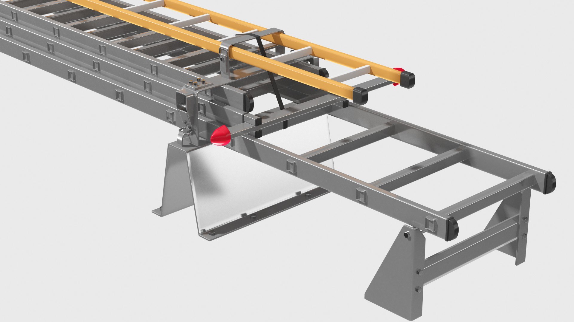 3D Folded Ladder Model - TurboSquid 1681329