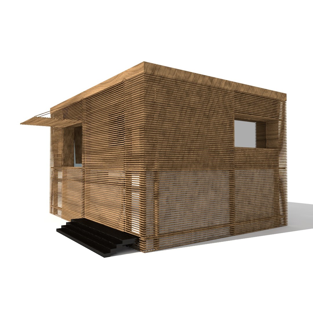 Lath House 3d Model