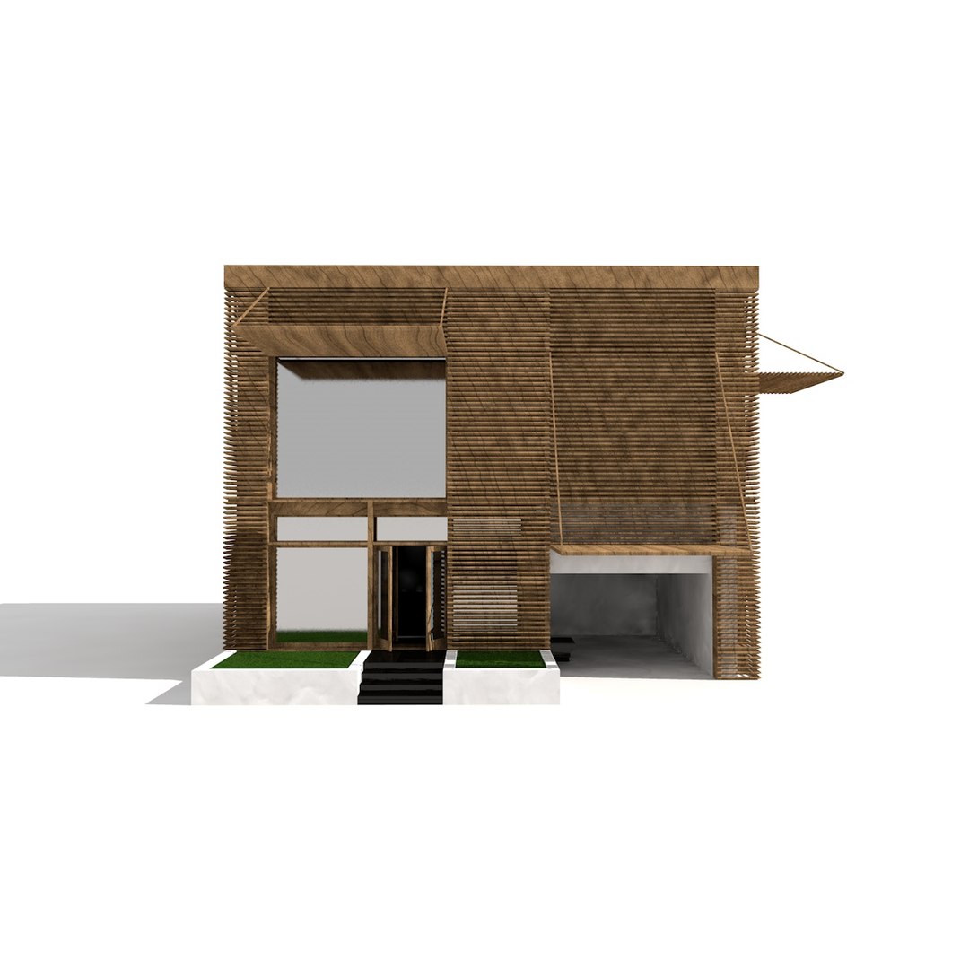 Lath House 3d Model