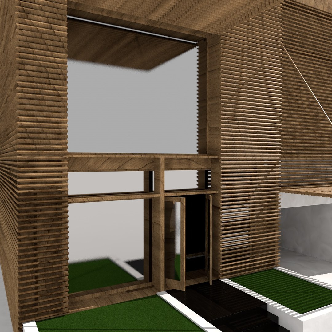 Lath House 3d Model