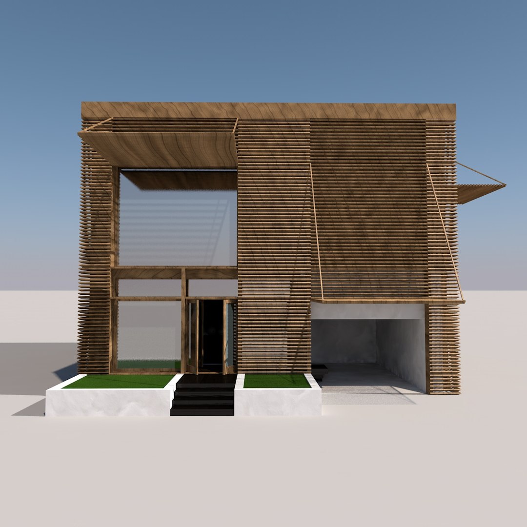 Lath House 3d Model