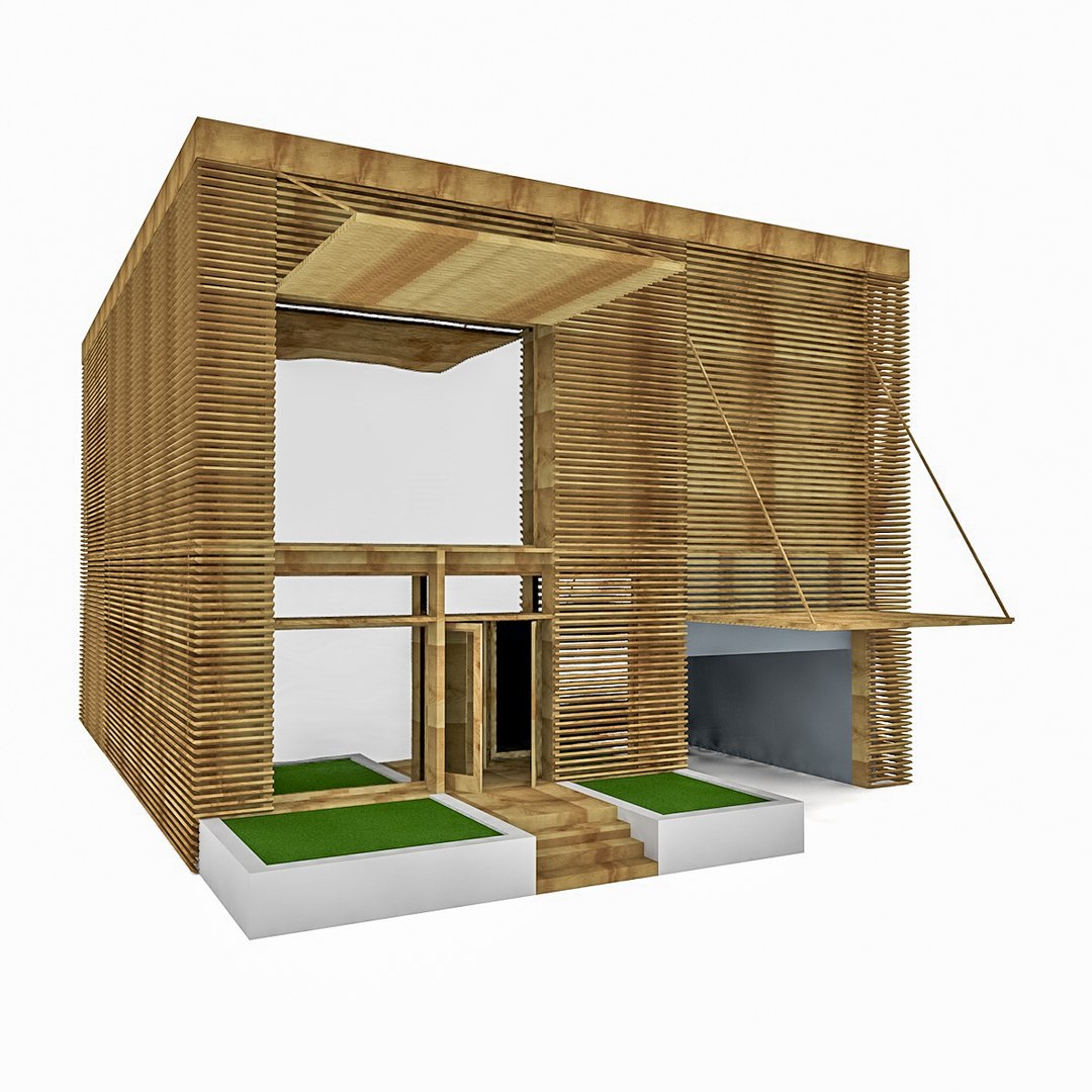 Lath House 3d Model
