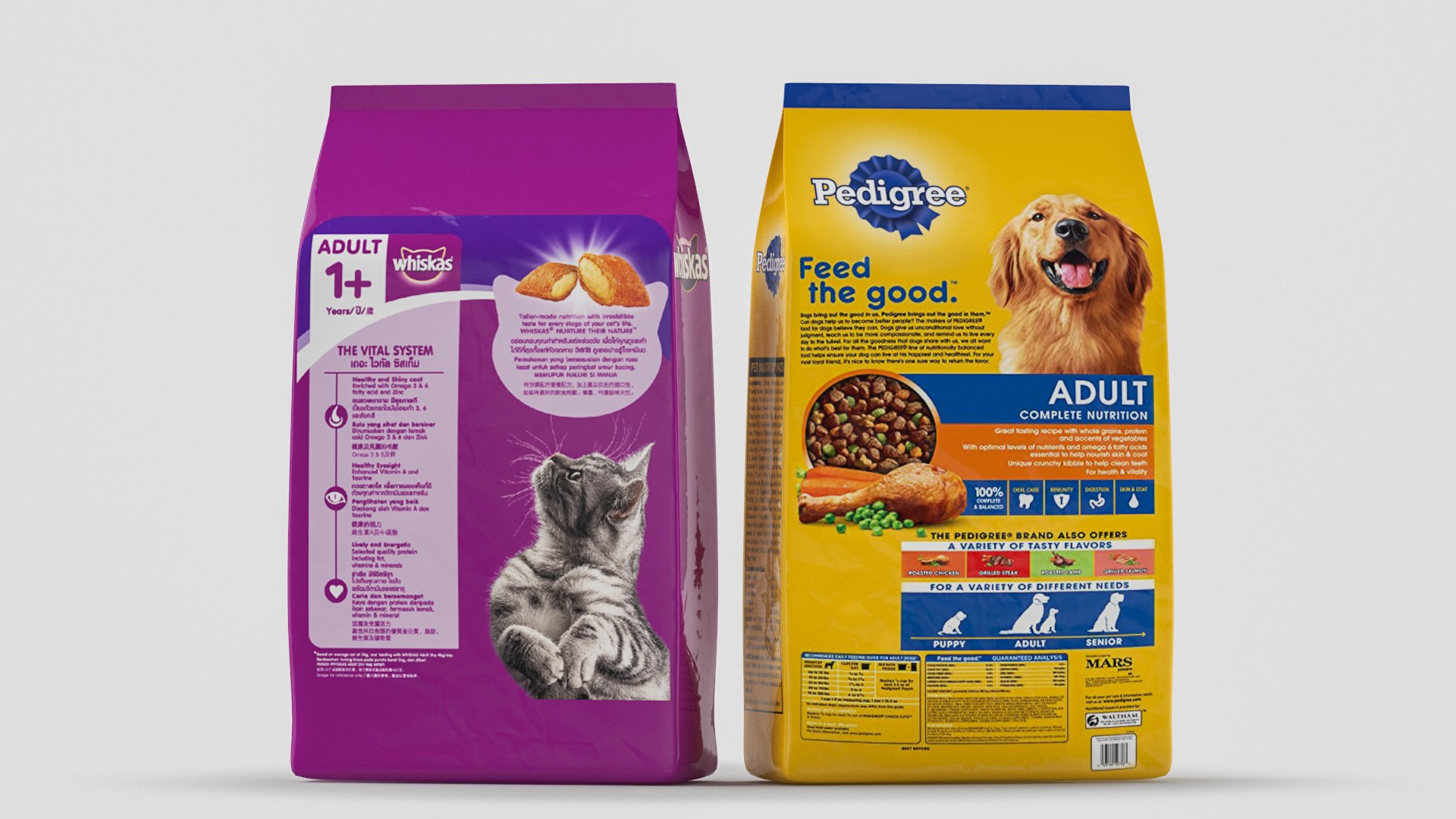 Pet Food Set 3D - TurboSquid 1808705