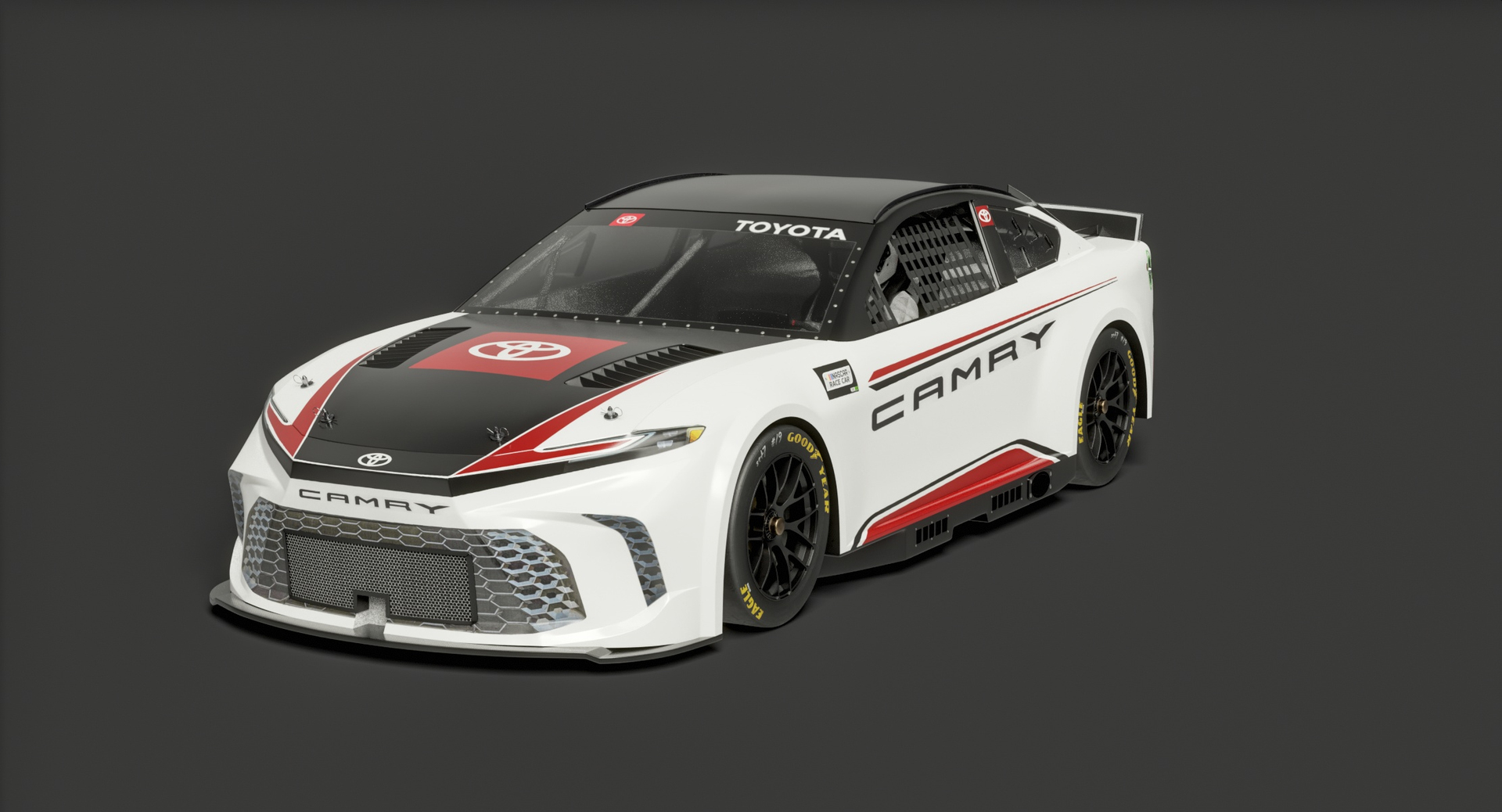 NASCAR Toyota Camry XSE 2025 3D Model - TurboSquid 2409845