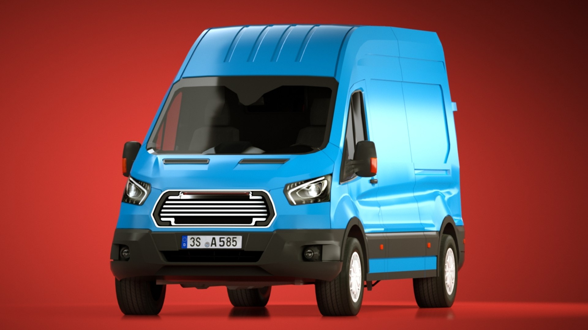 3d Generic Cargo Van