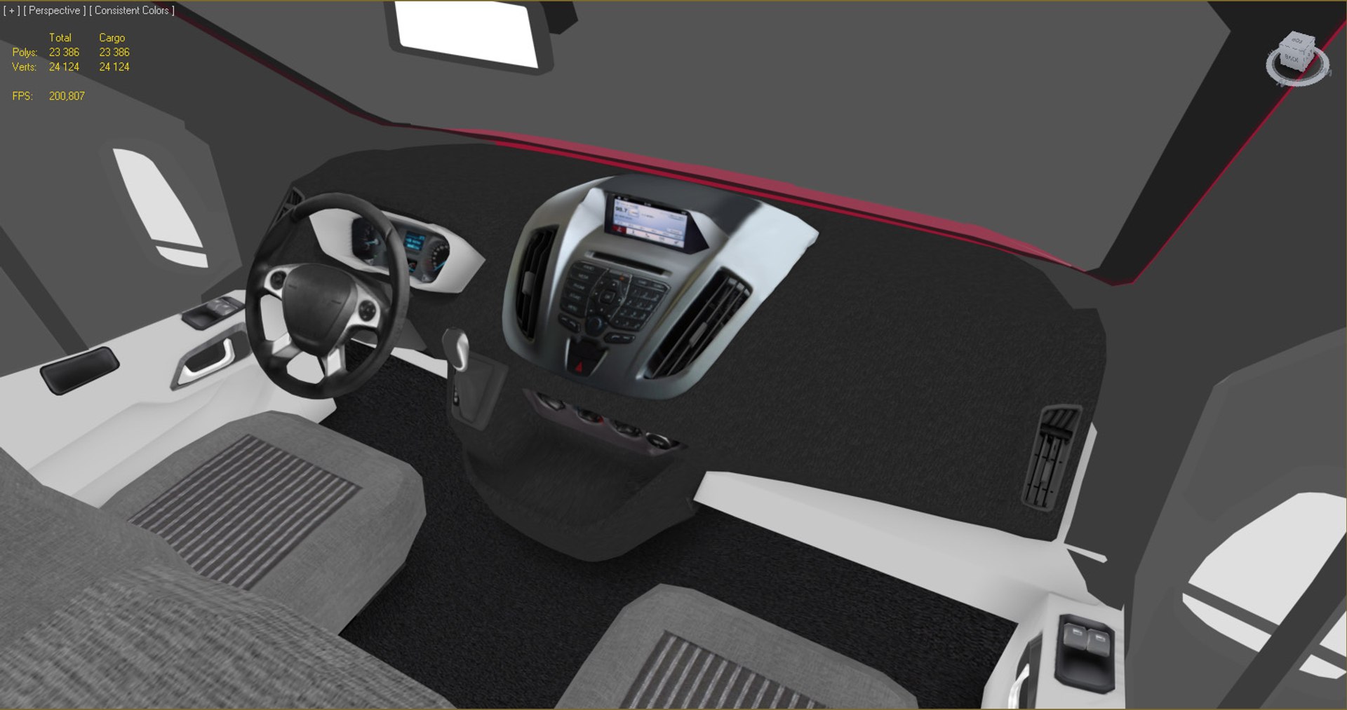 3d Generic Cargo Van