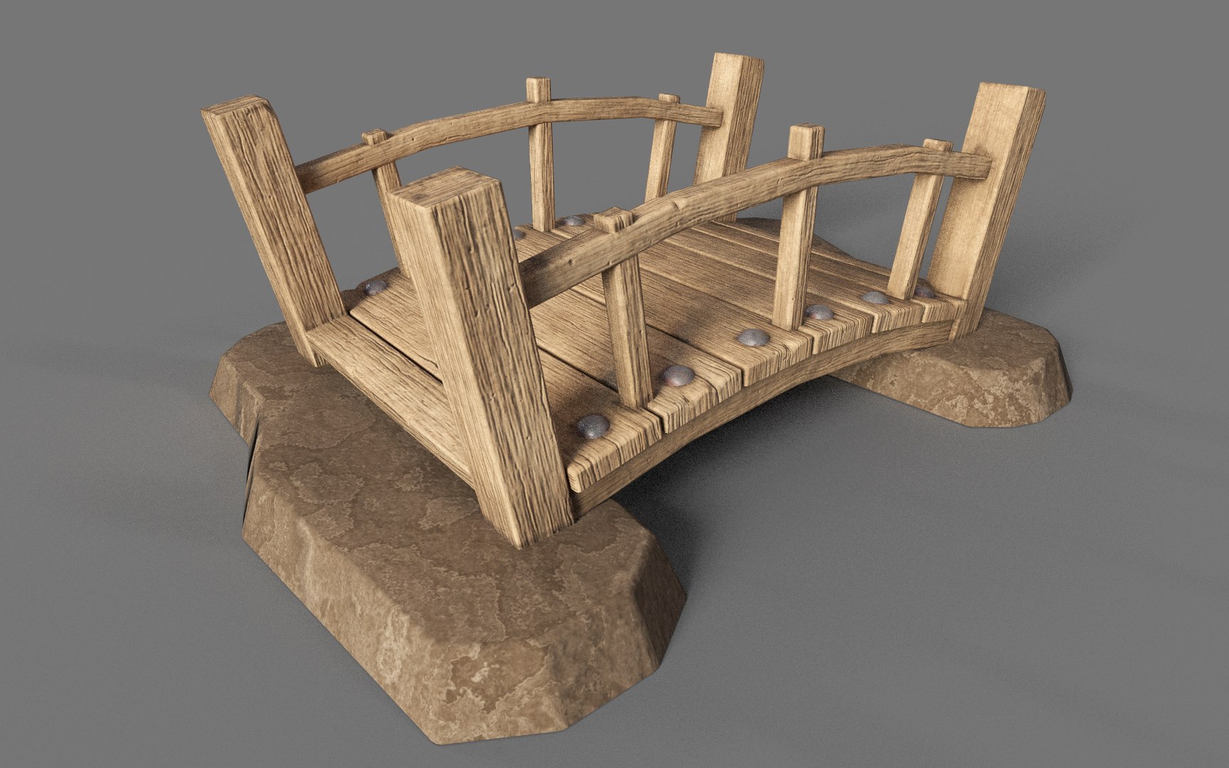 3D Stylized Bridge - TurboSquid 1581535