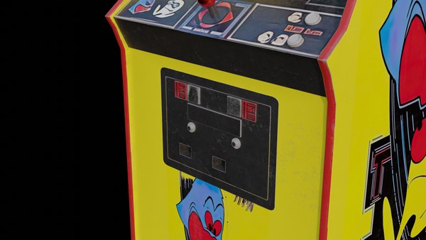 modelo 3d Máquina arcade retro Pac Man Texturas 8K y 4K - TurboSquid ...