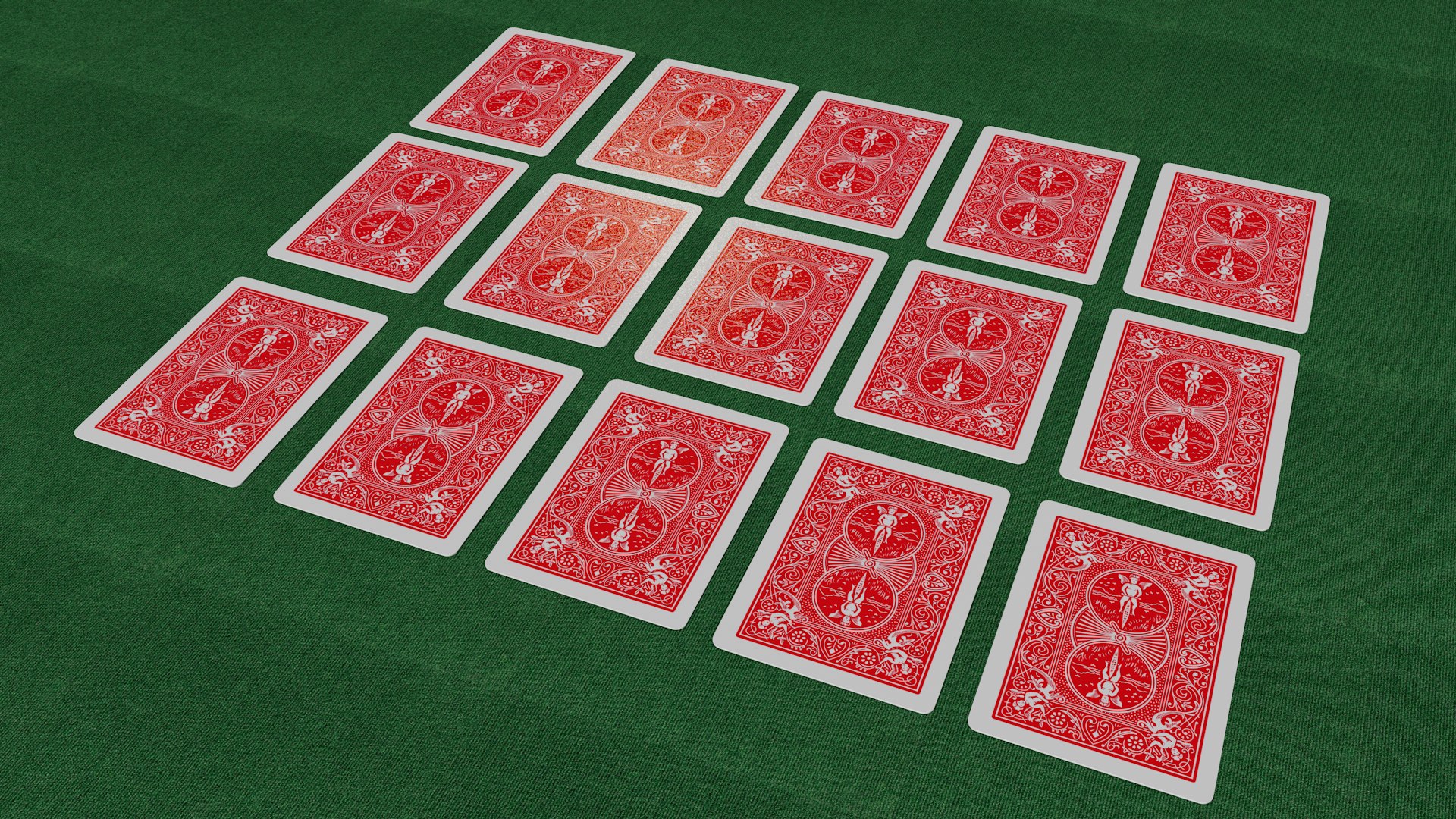 playing cards c4d