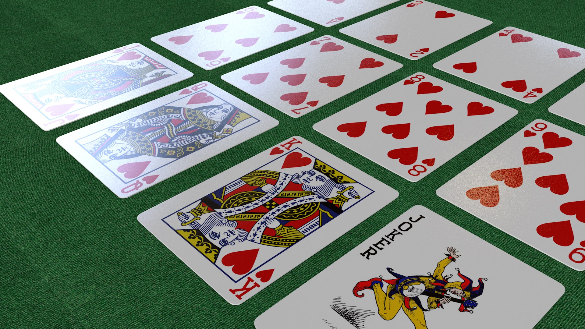 playing cards c4d