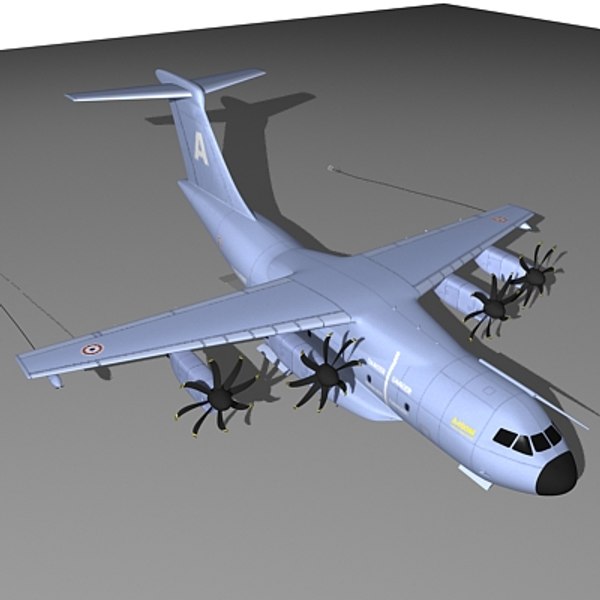 airbus transport airplane 3d model