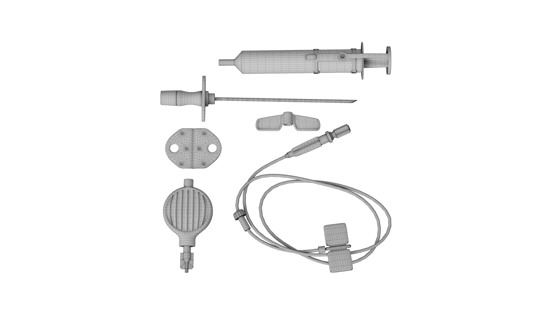 Catheter pro 3D model - TurboSquid 1697354