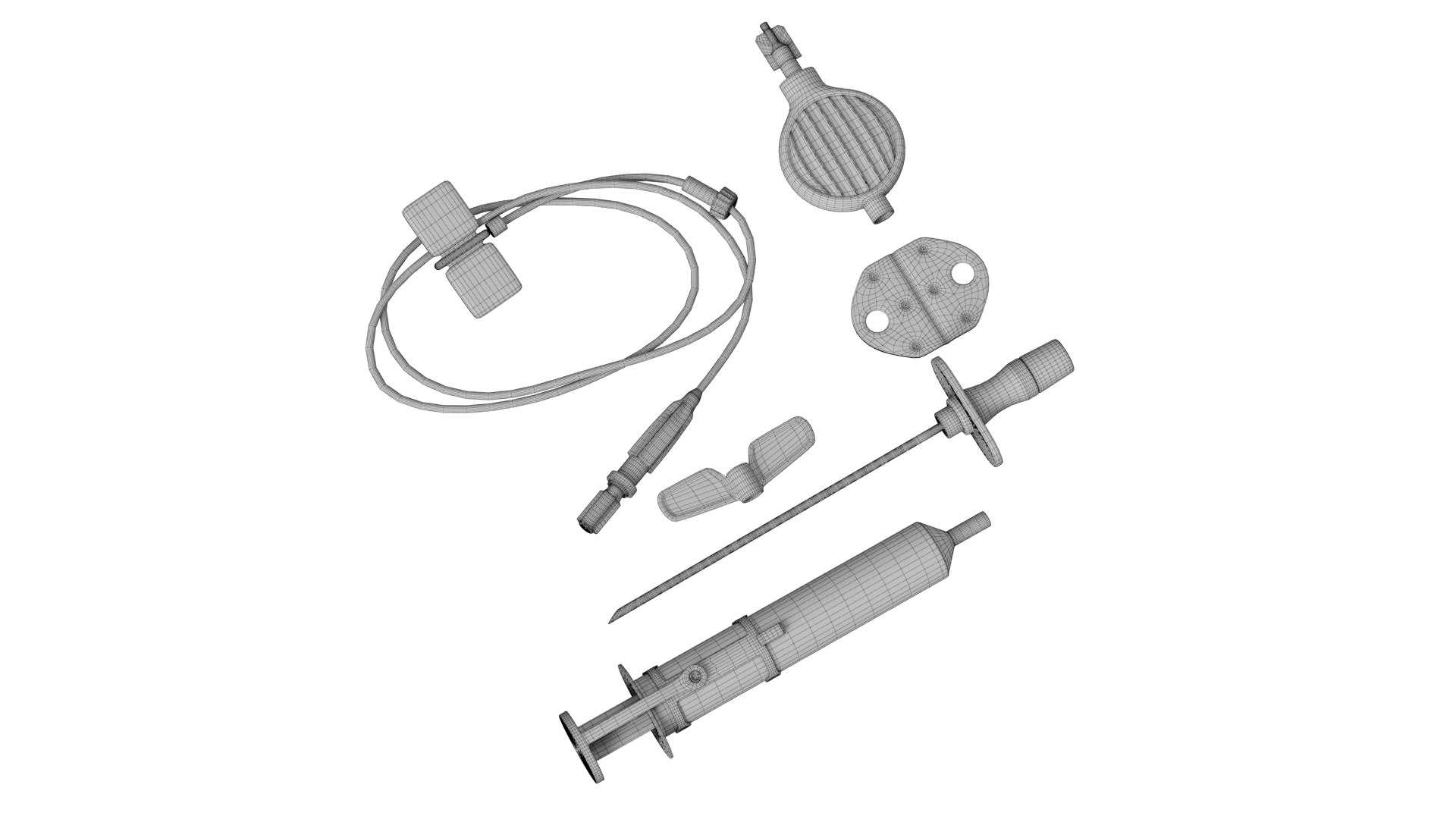 Catheter pro 3D model - TurboSquid 1697354