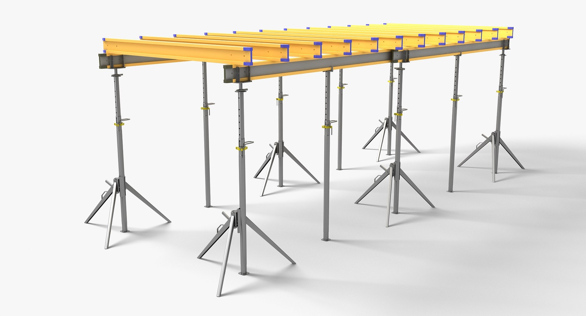 3D Horizontal Formwork Model - TurboSquid 1210349