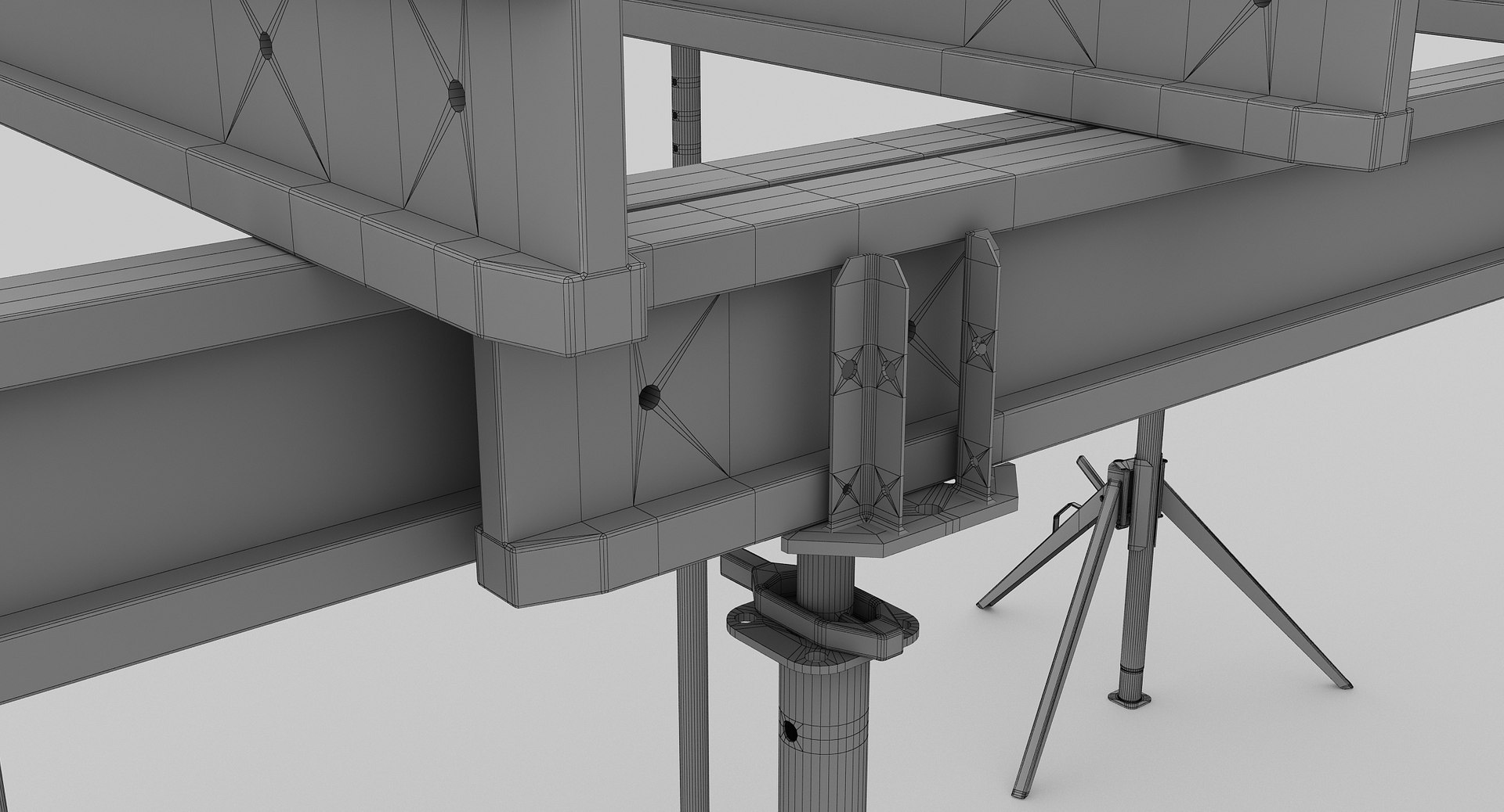 3D Horizontal Formwork Model - TurboSquid 1210349