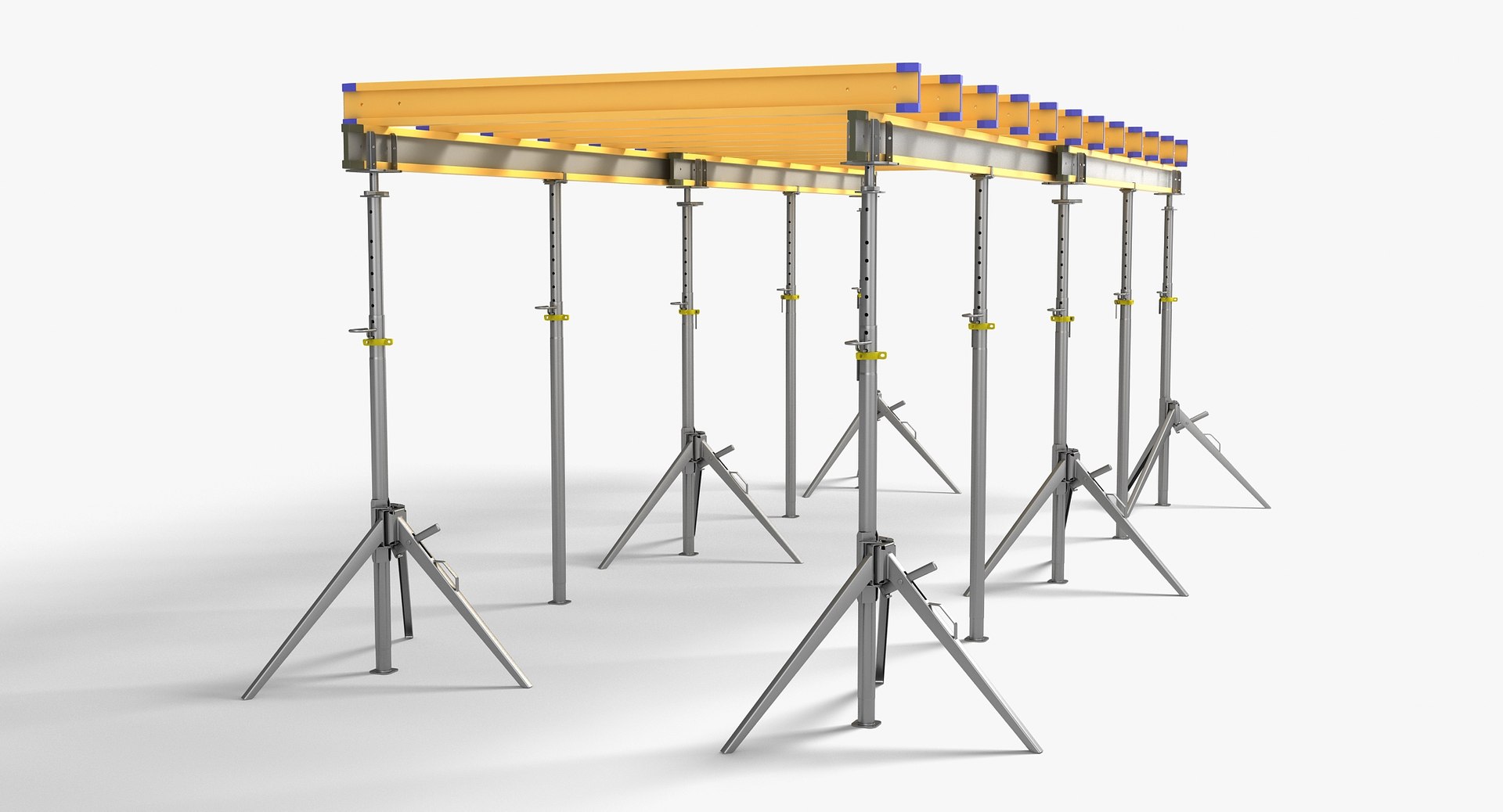 3D Horizontal Formwork Model - TurboSquid 1210349