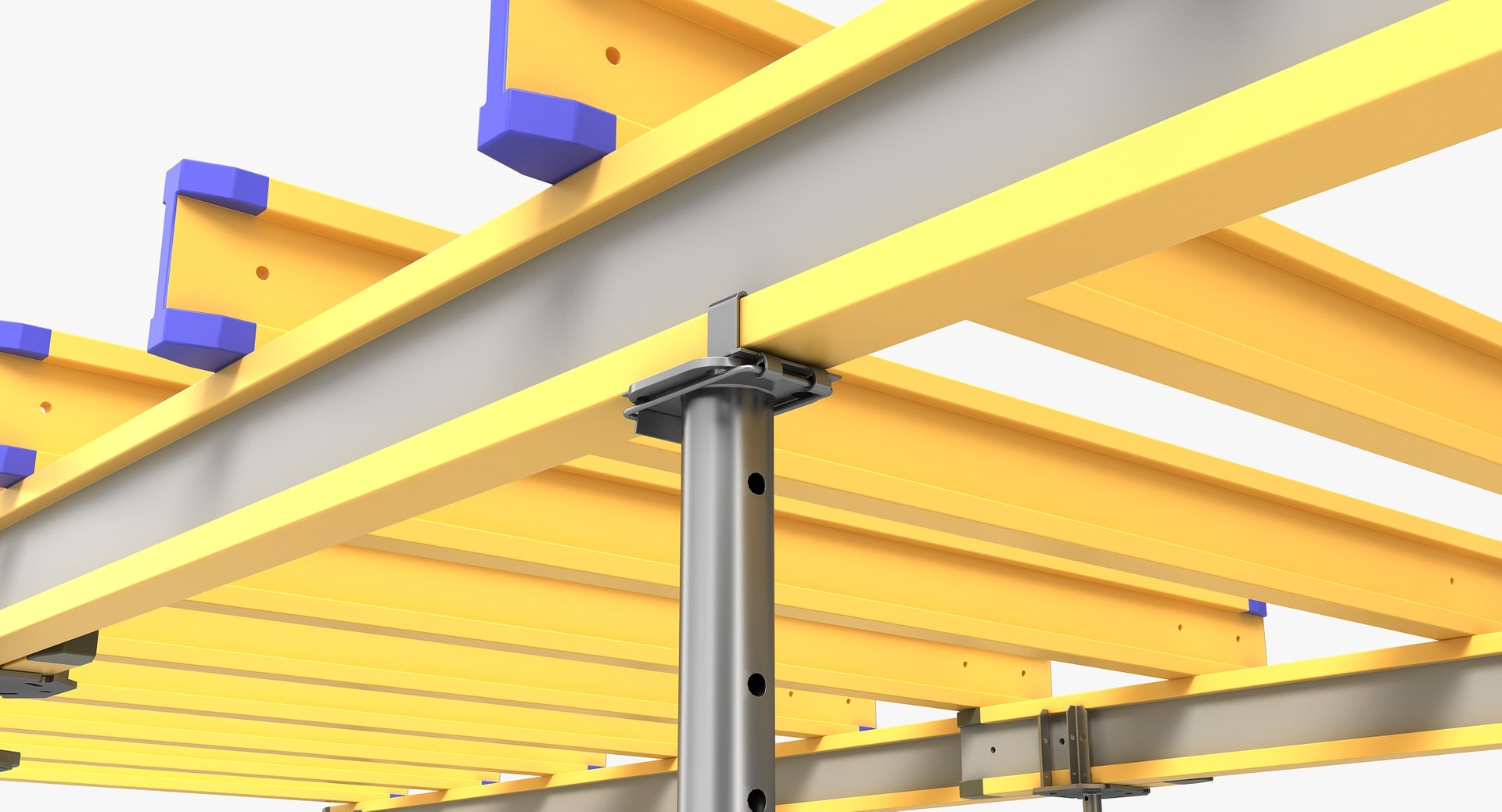 3D Horizontal Formwork Model - TurboSquid 1210349