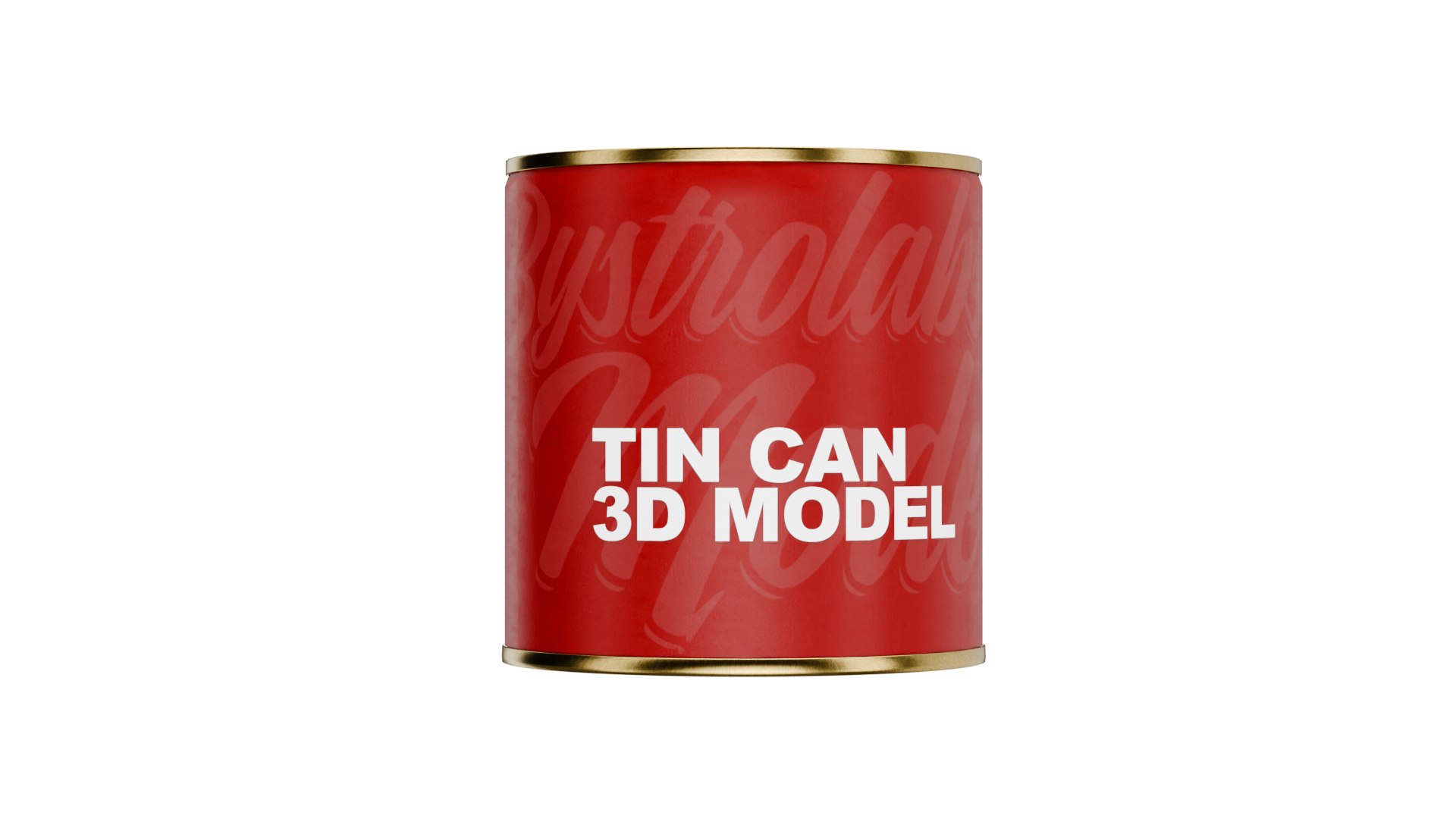 3D Model Tin Cans Collection - TurboSquid 2296307