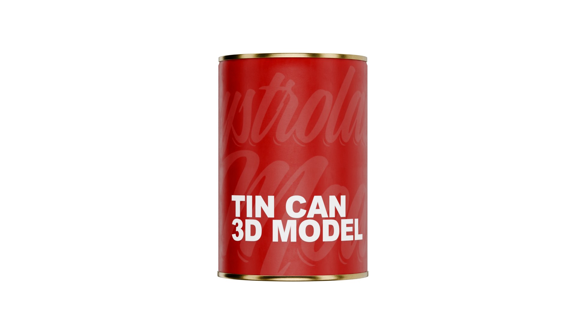 3D Model Tin Cans Collection - TurboSquid 2296307