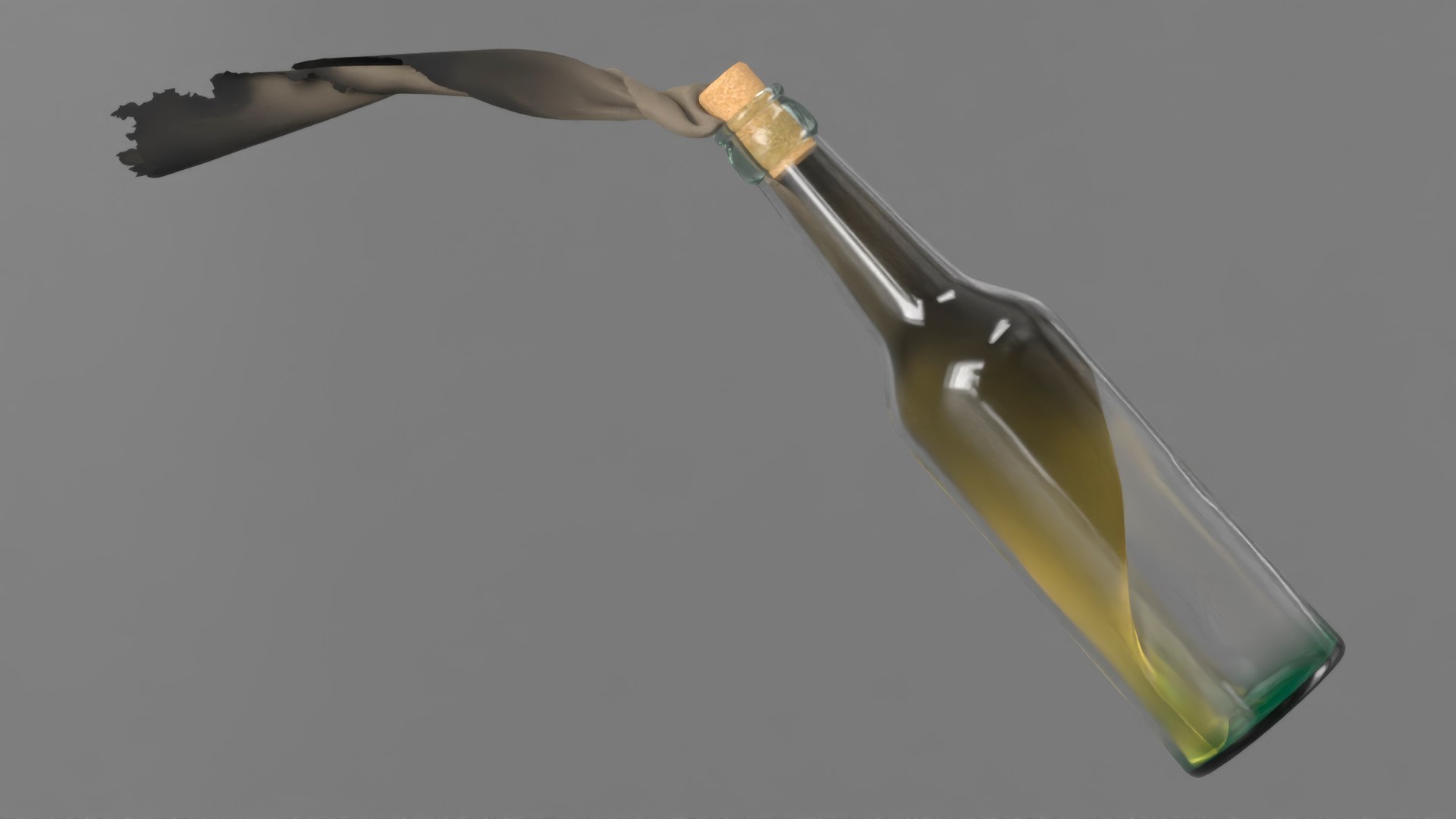 3D Flying Molotov Cocktail Fur Model - TurboSquid 2233801