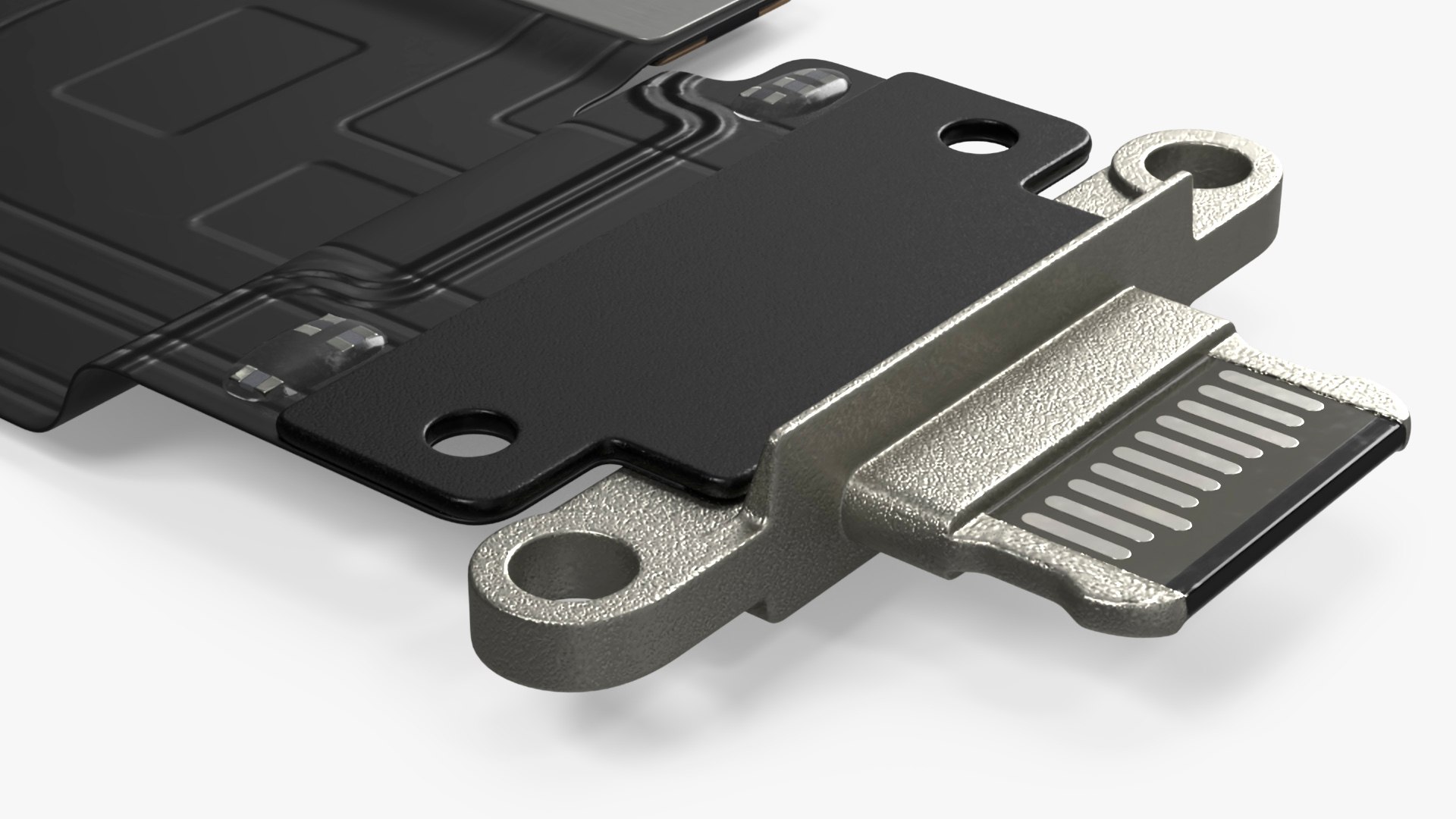 3D 12 9 IPad Pro USB C Port Module Model - TurboSquid 2194191