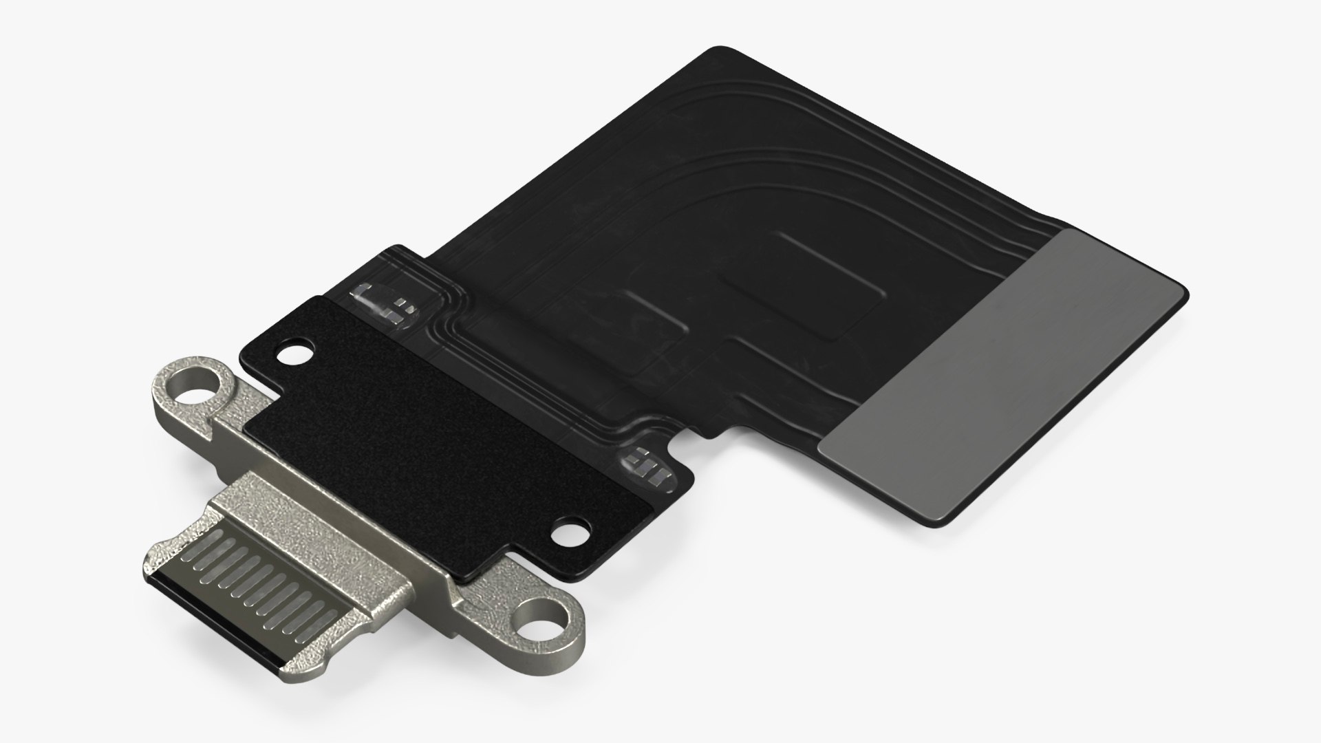 3D 12 9 IPad Pro USB C Port Module Model - TurboSquid 2194191