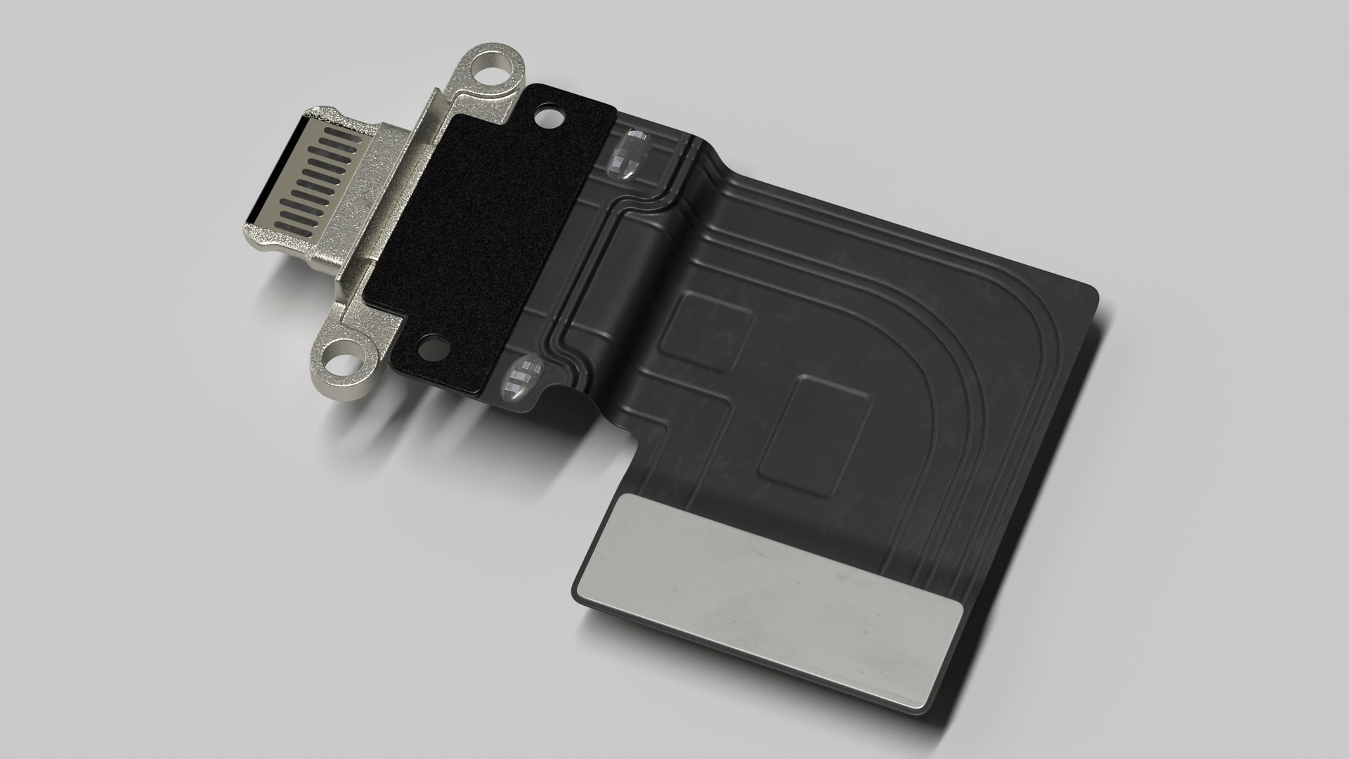 3D 12 9 IPad Pro USB C Port Module Model - TurboSquid 2194191