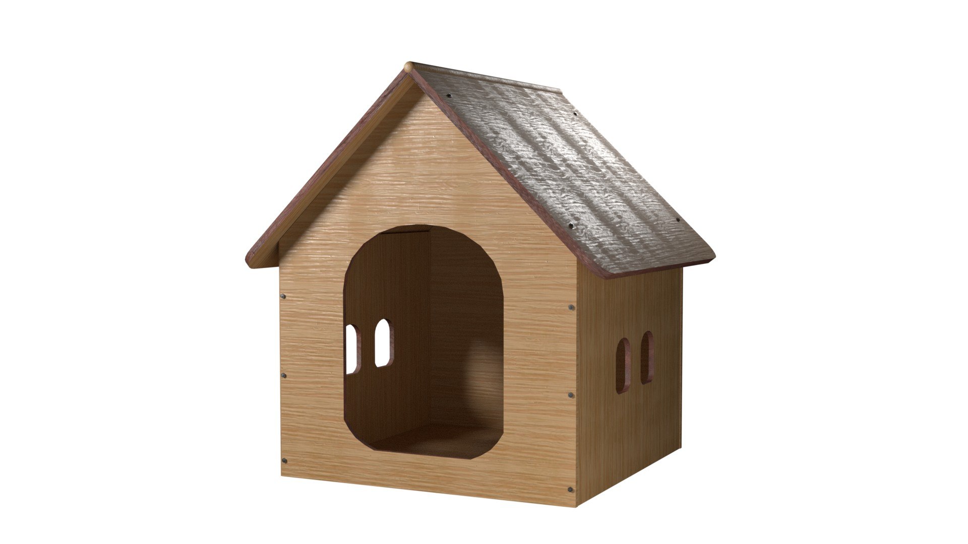 3D Dog House - TurboSquid 2370960