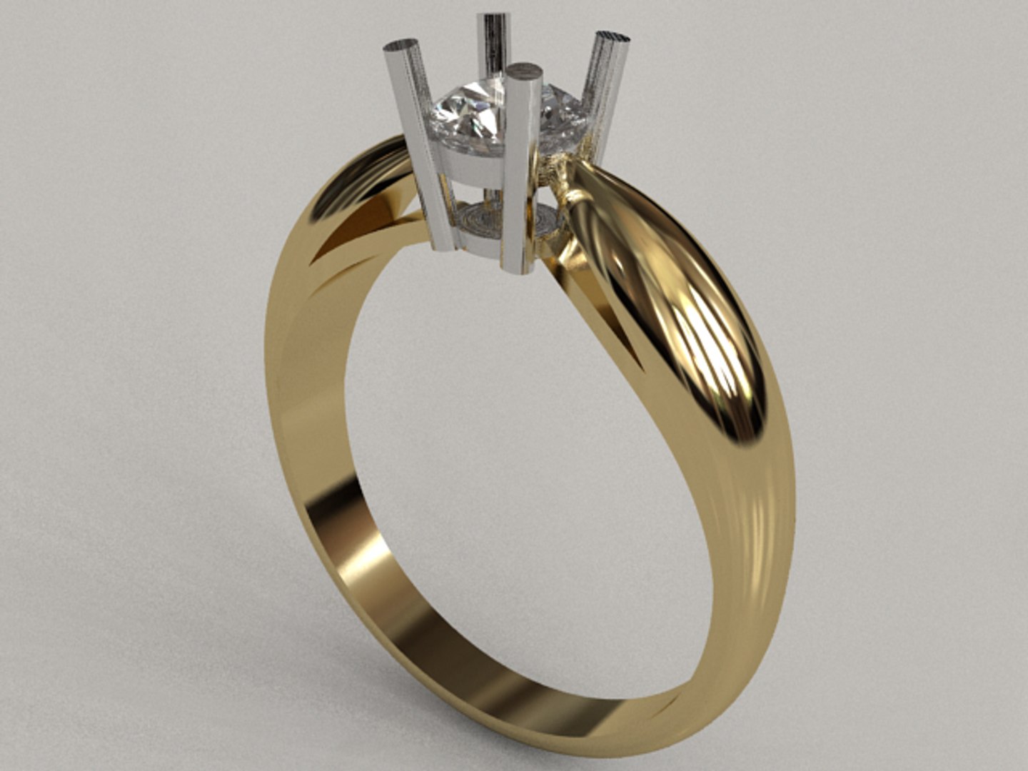 Engagement Ring 3D Model - TurboSquid 1302503