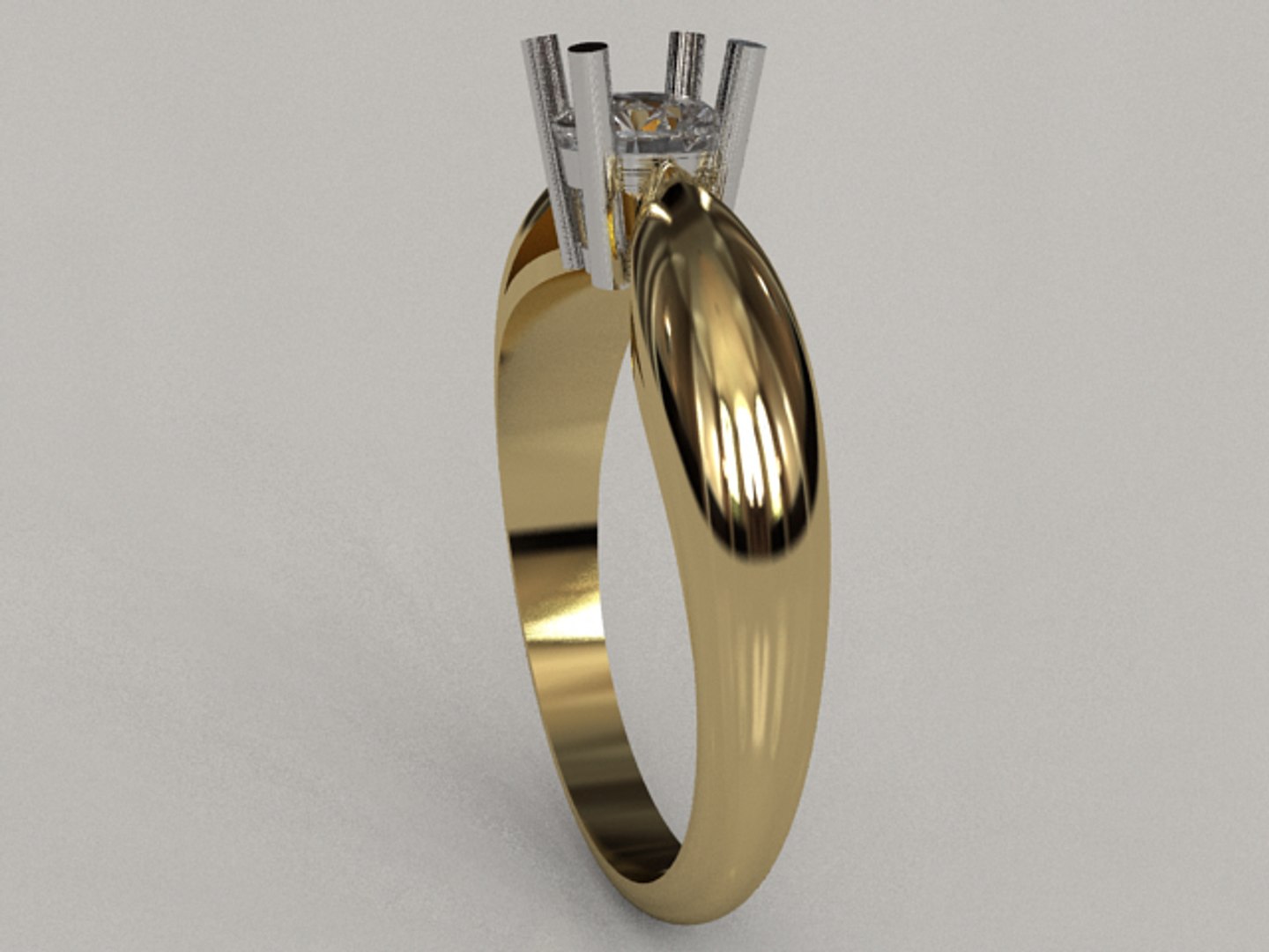 Engagement Ring 3D Model - TurboSquid 1302503
